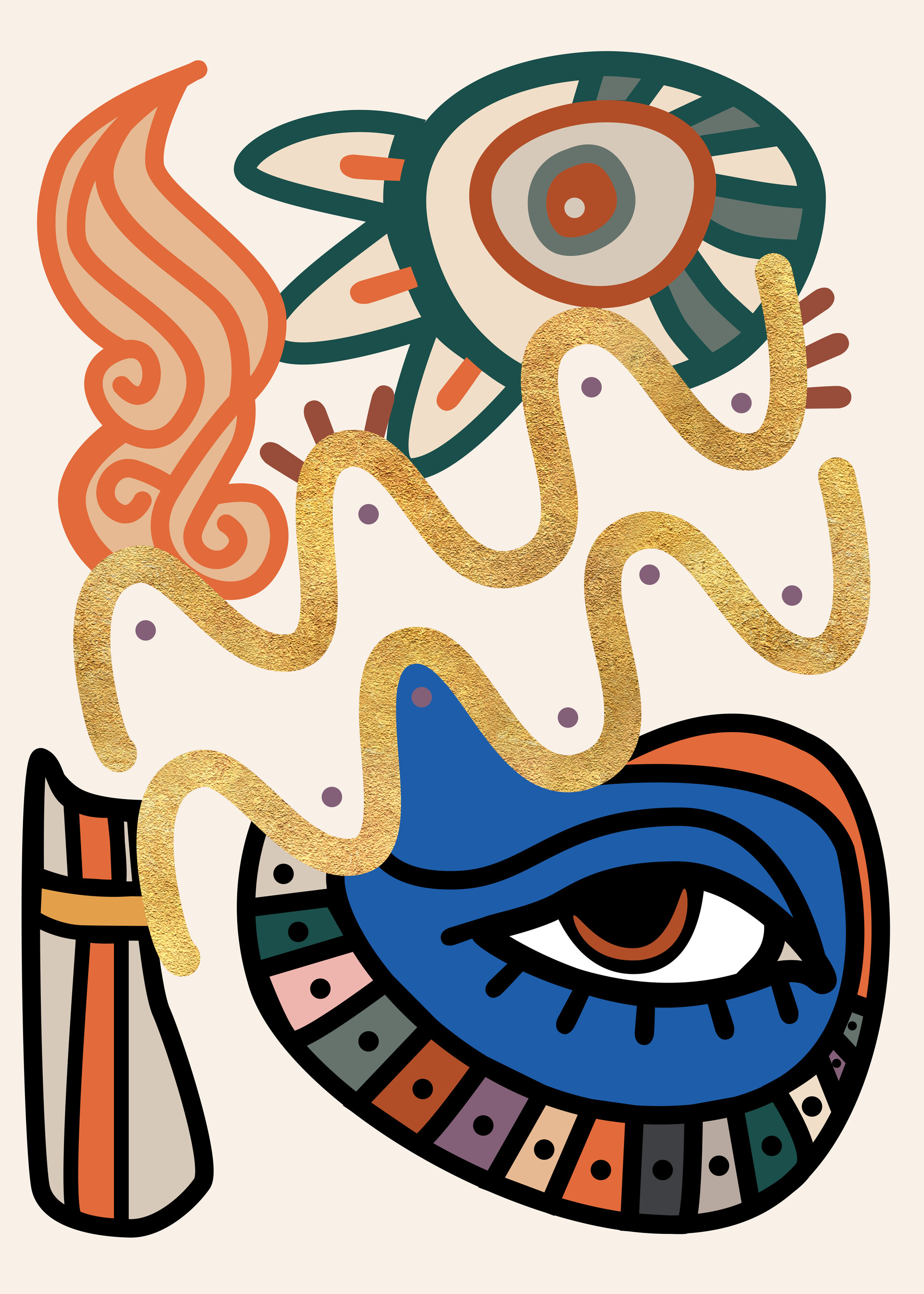 ArtStation - Aquarius - Abstract Zodiac Sign