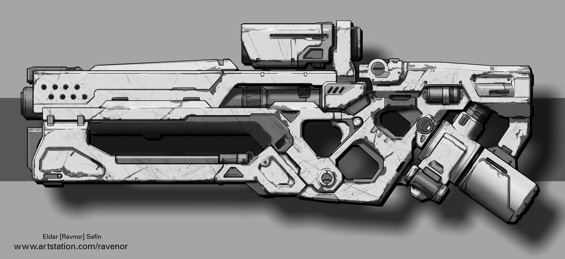 ArtStation - SNIPER RIFLE #1