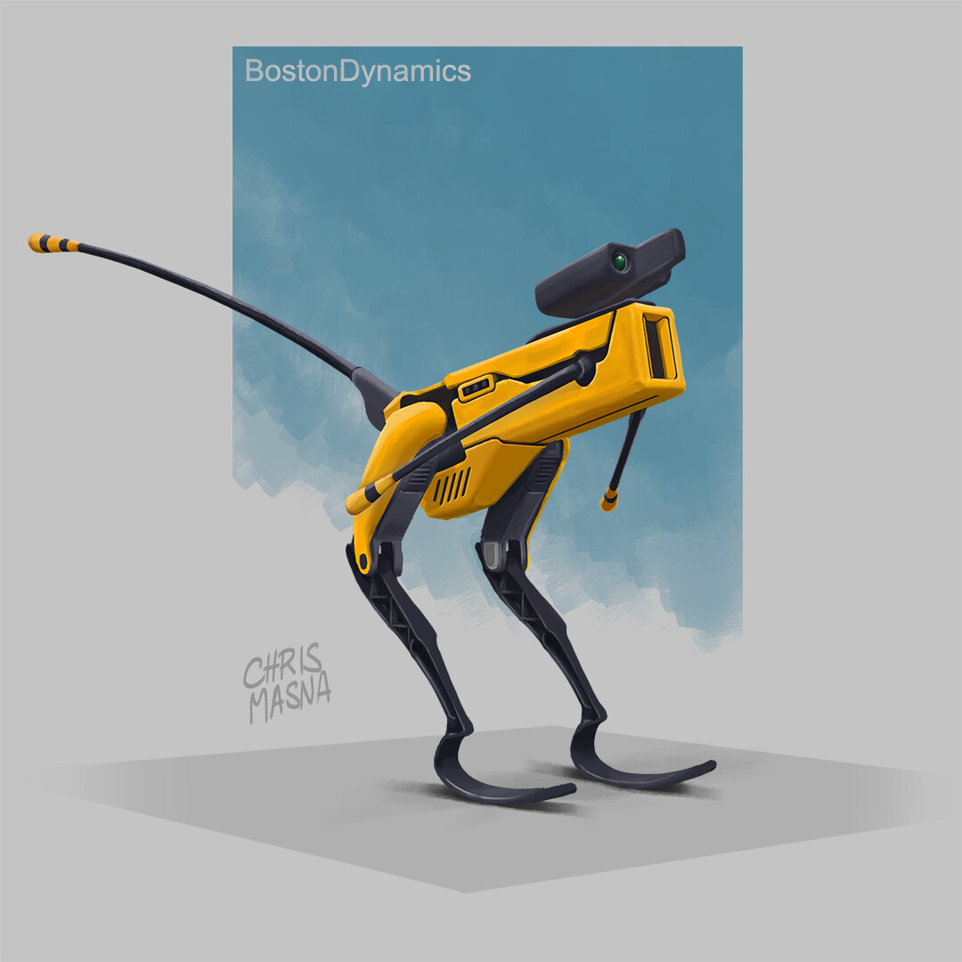 ArtStation - BostonDynamics fanart
