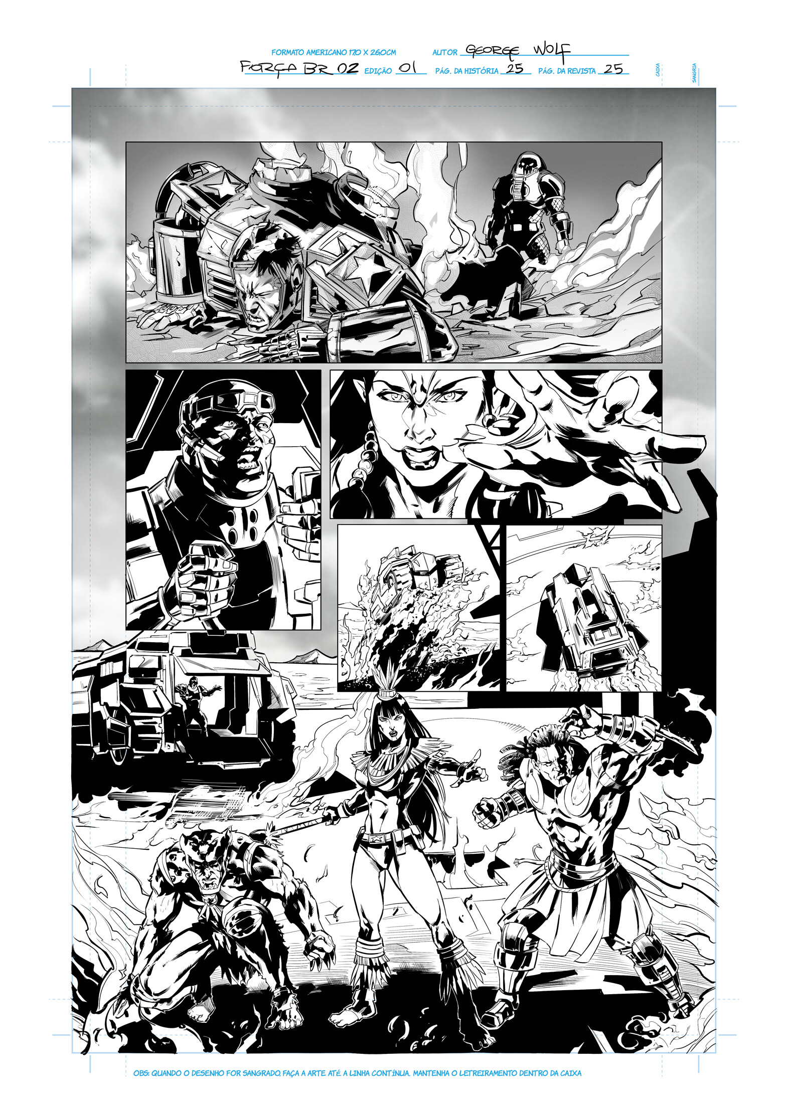 ArtStation - Page Force BR Official Comics #2