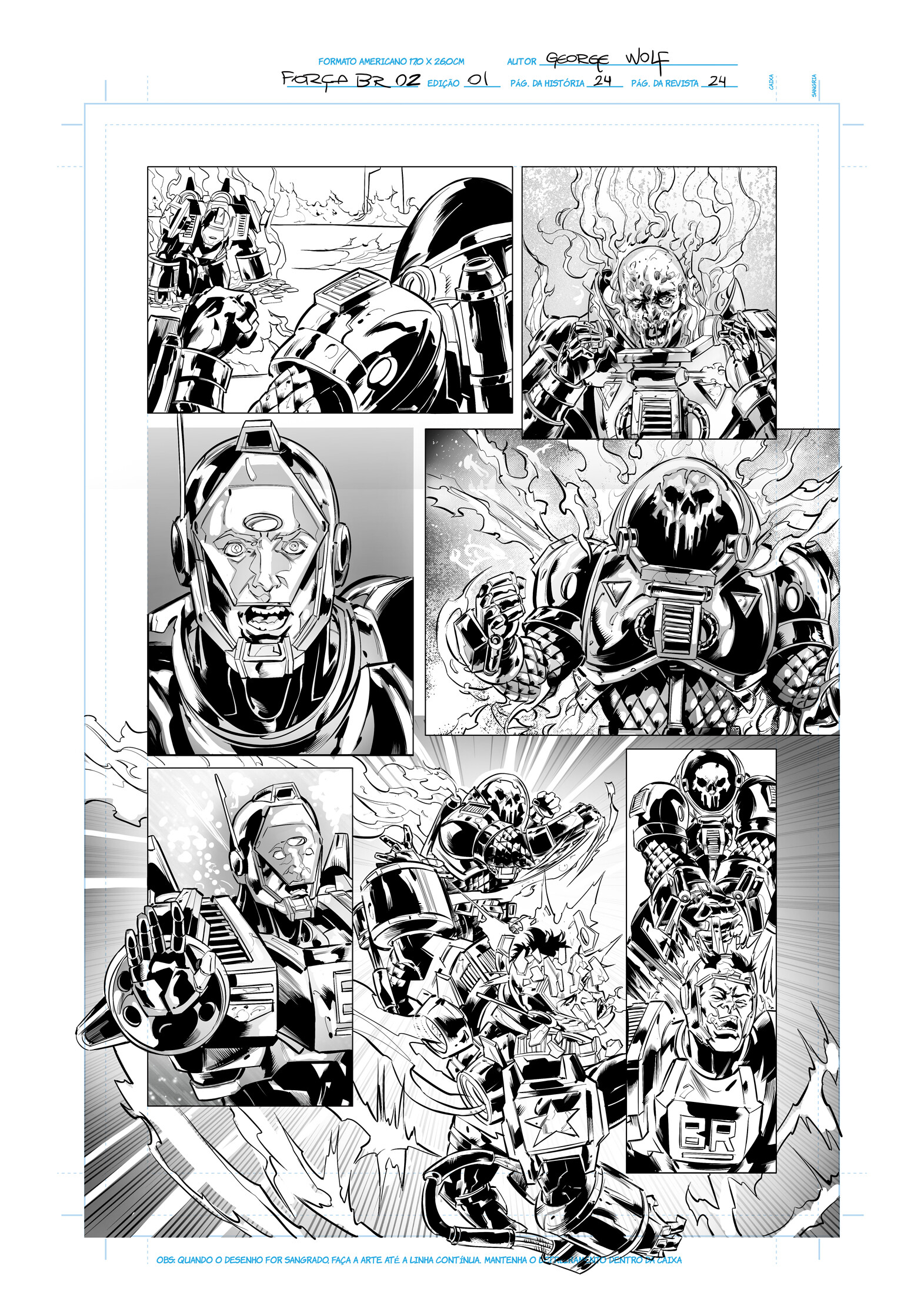 ArtStation - Page Force BR Official Comics #2