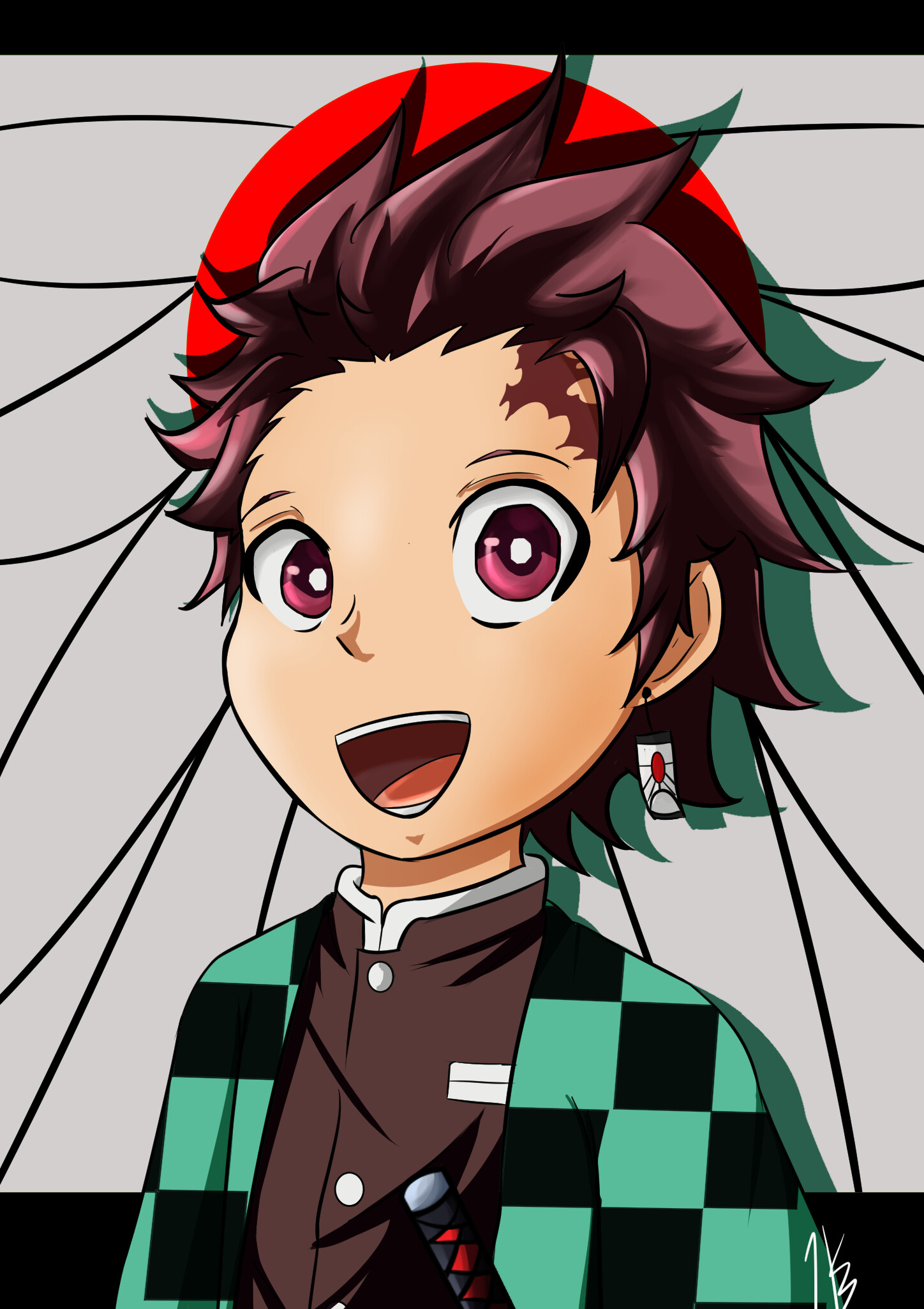 ArtStation - tanjiro kamado