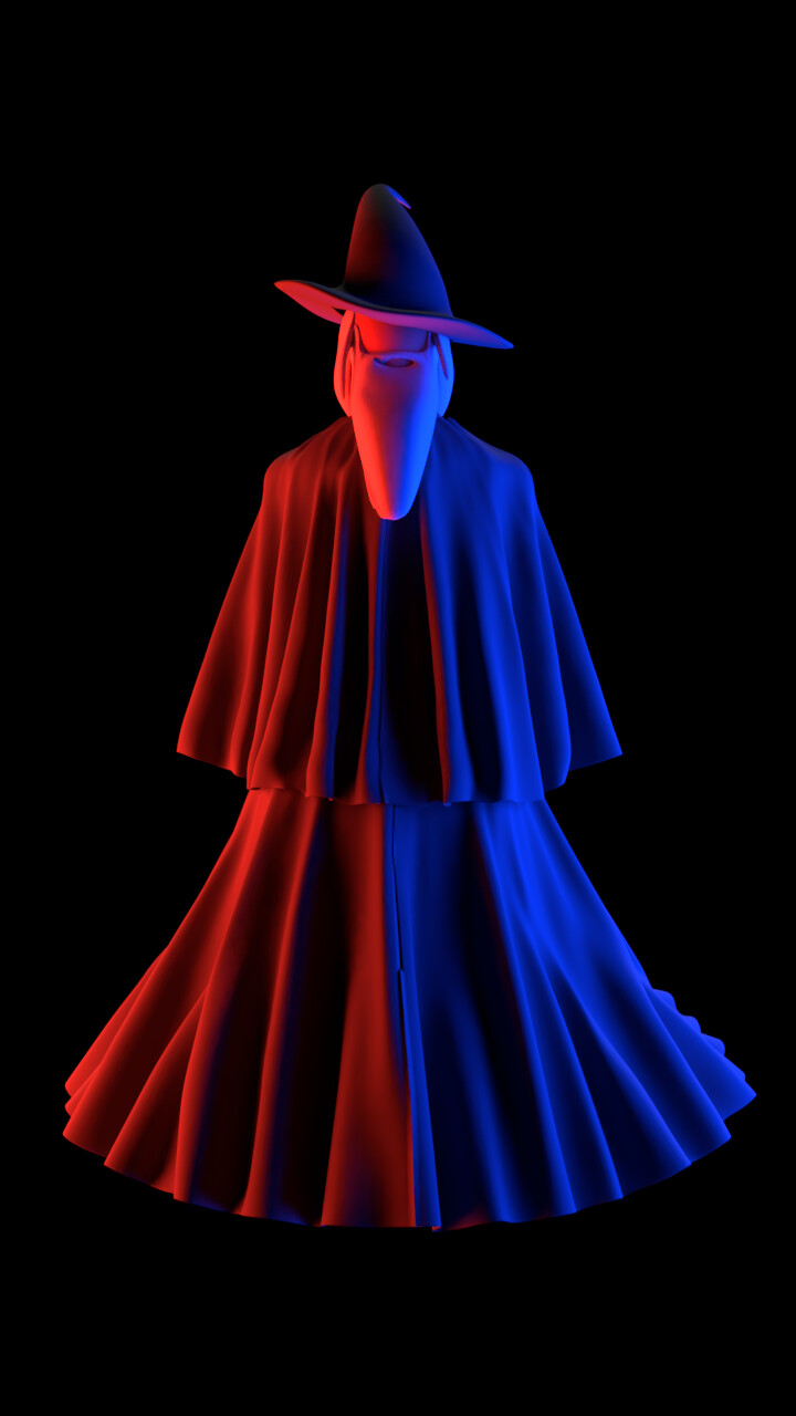 ArtStation - Minimalist Wizard