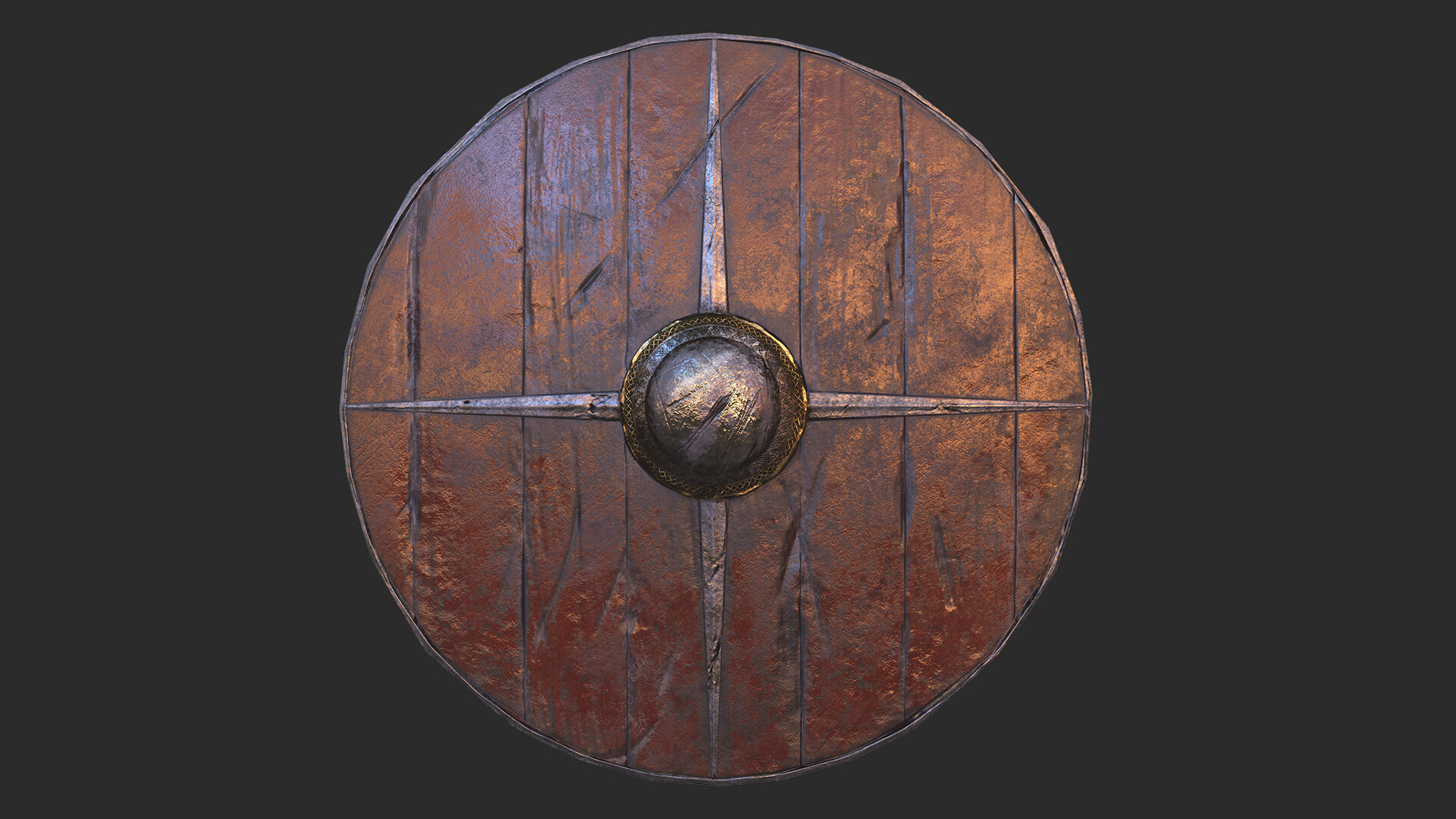 ArtStation - Viking historical shield