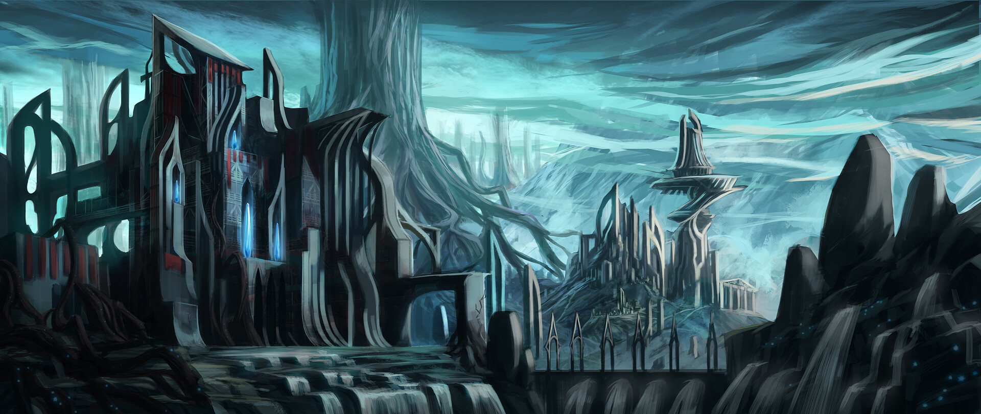 ArtStation - Alien Bio-Factory