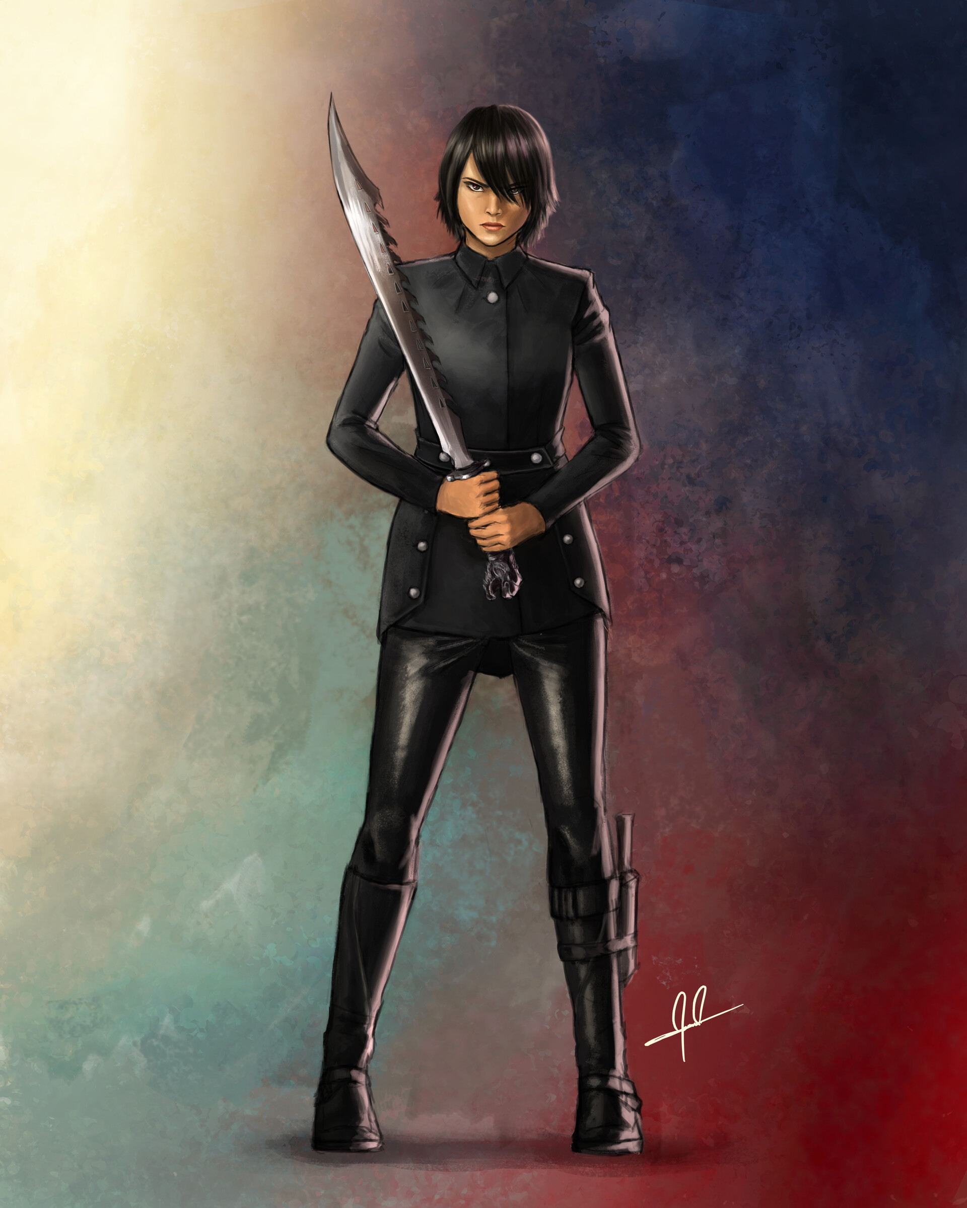 ArtStation - Lady Assassin Squad