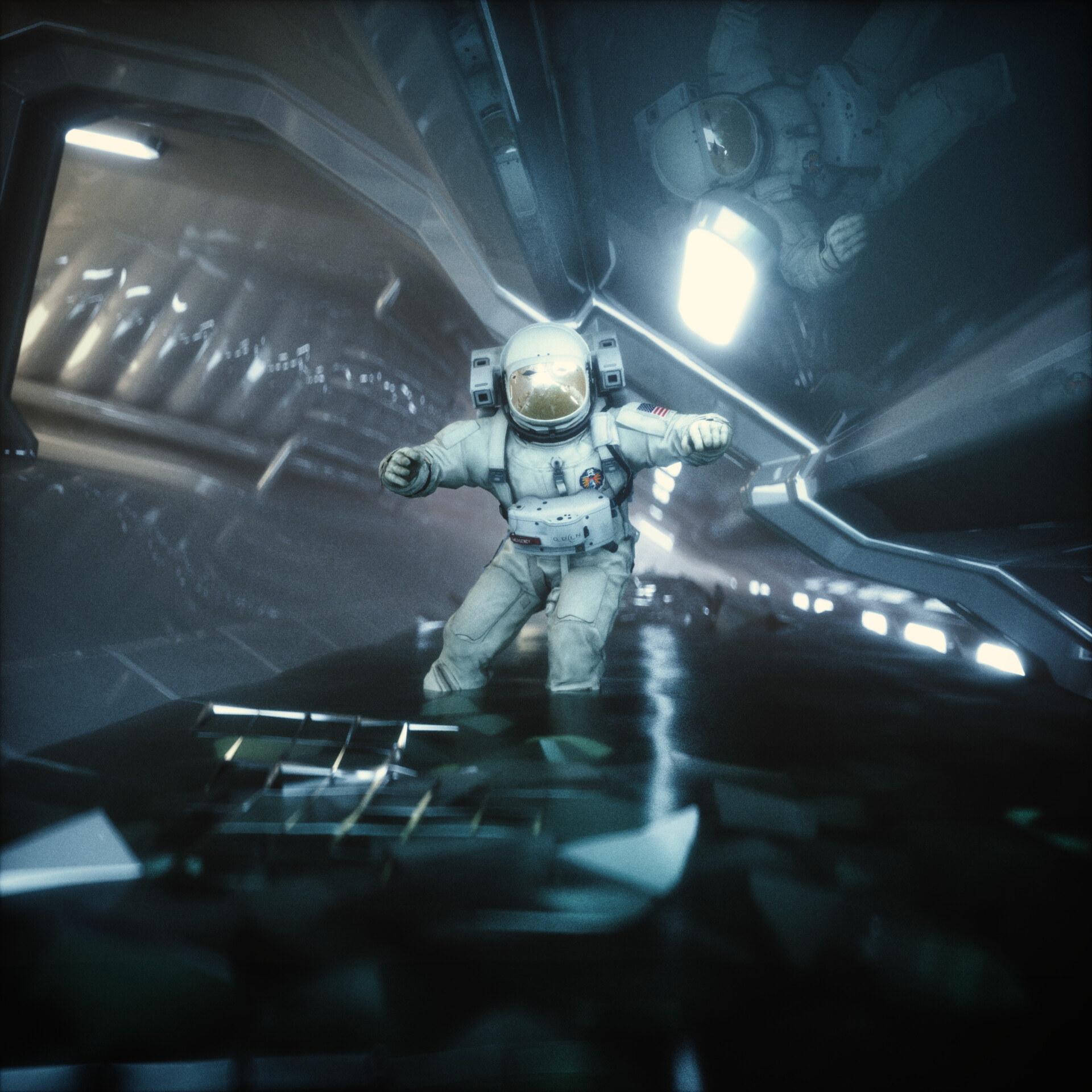 ArtStation - Water in Space