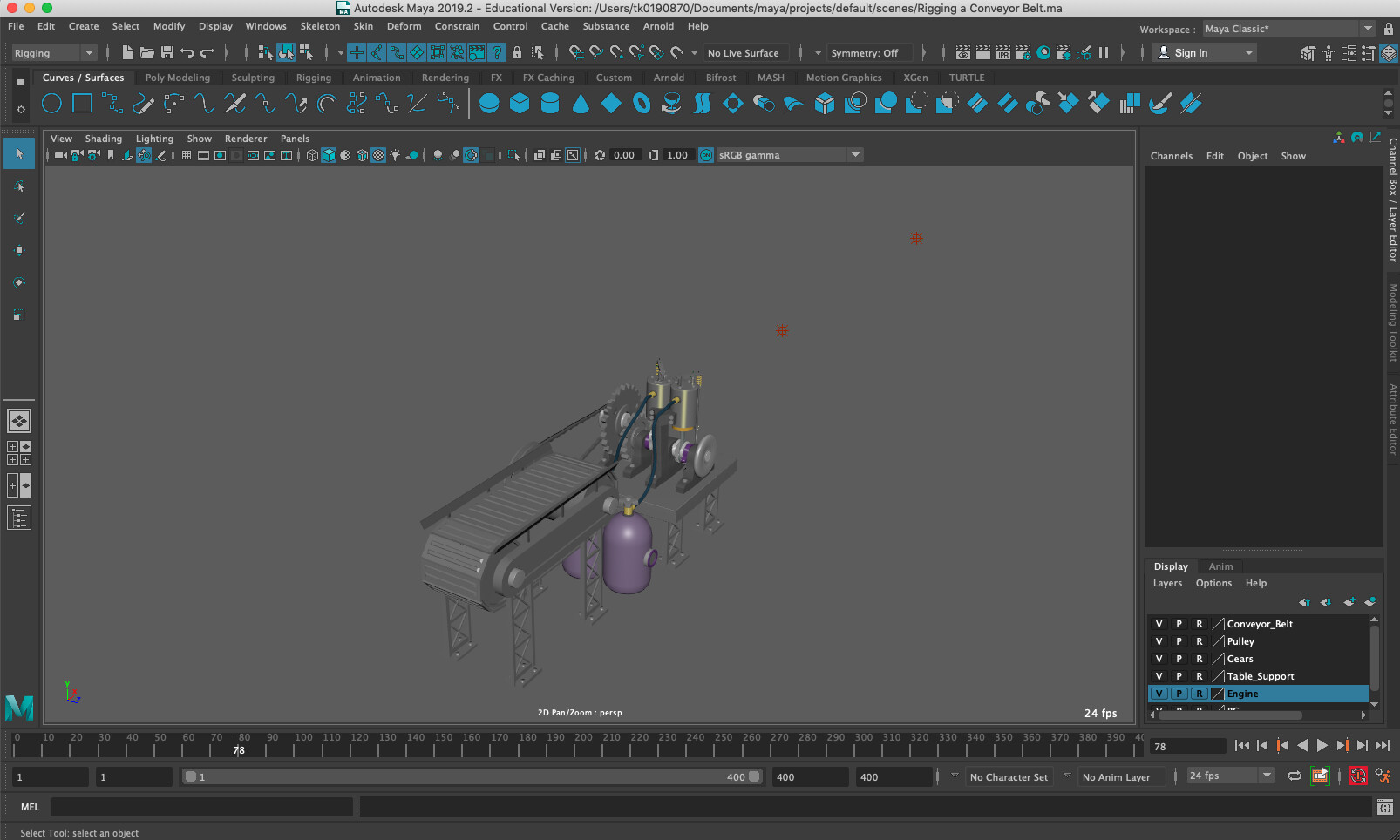 ArtStation - 3D Animation Class Exercises 2