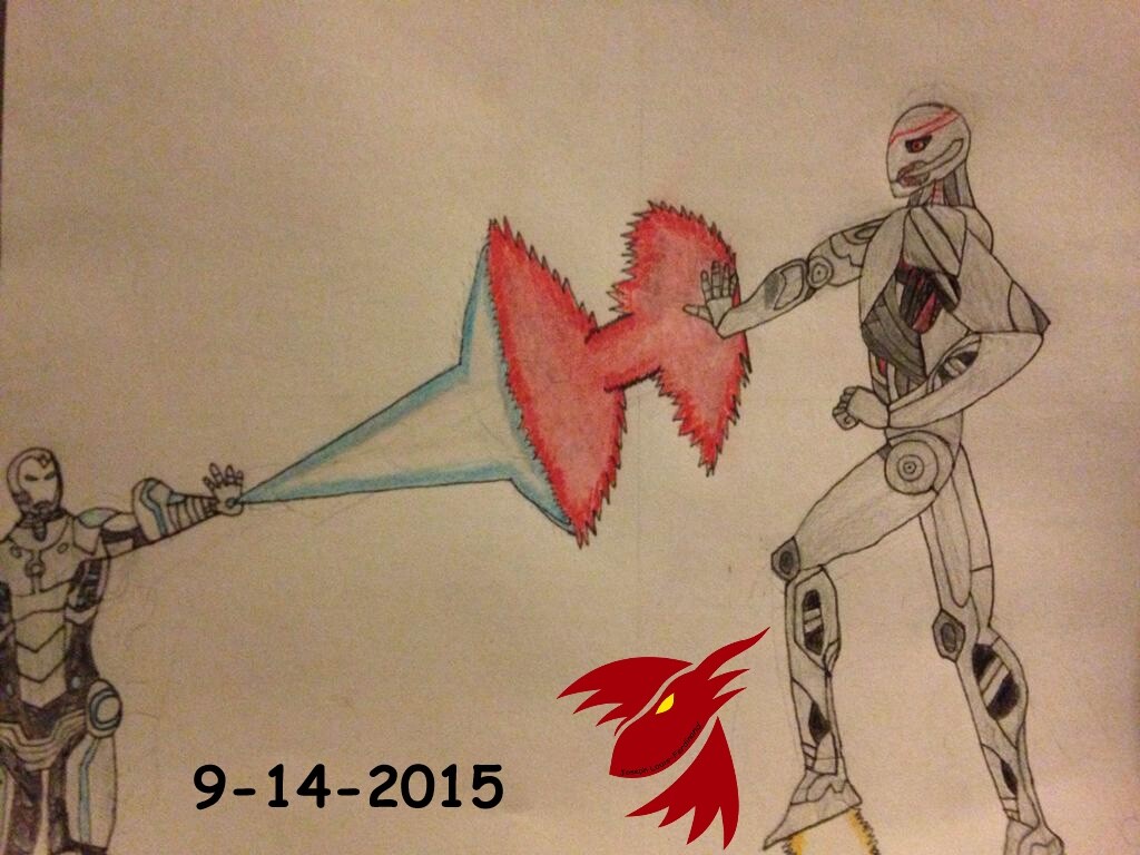 ArtStation - Superior Iron Man Vs Ultron