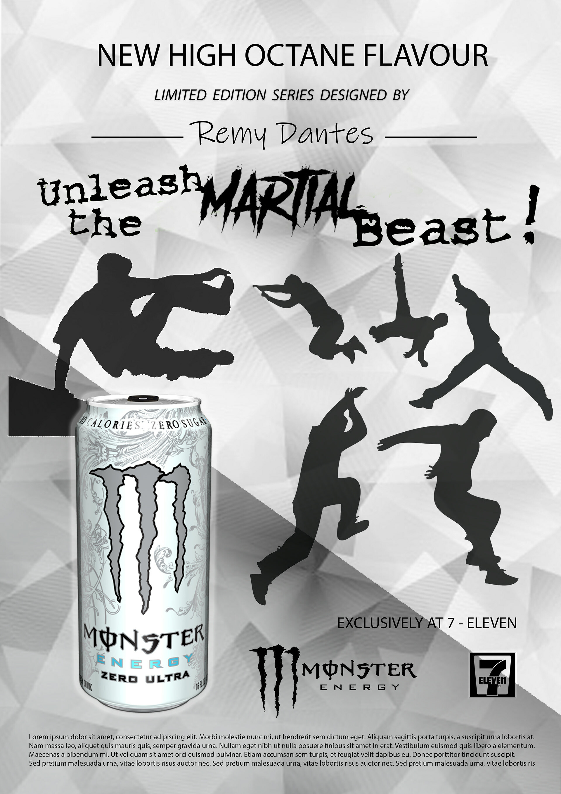 monster advertisement poster