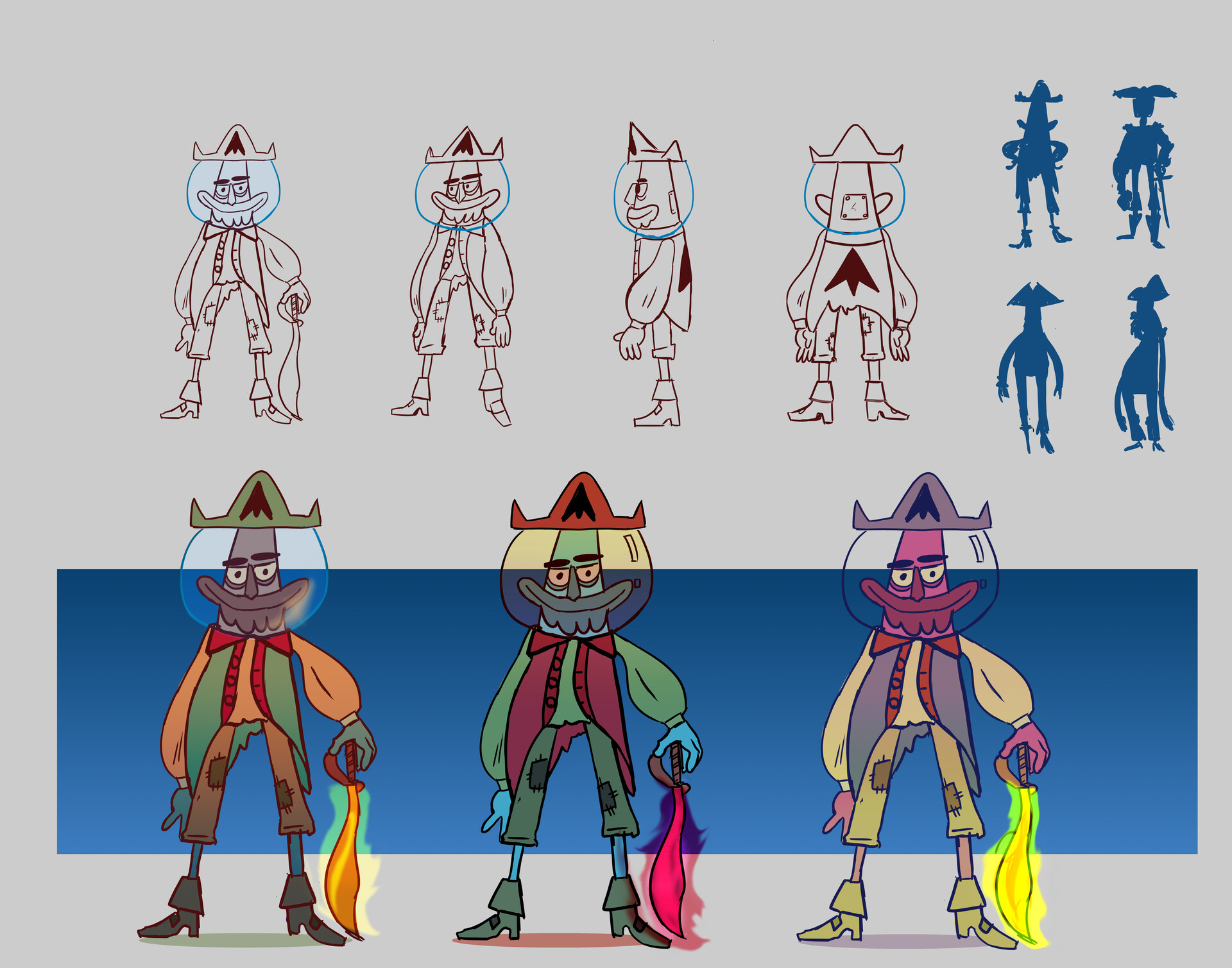 ArtStation - Mock-Up Character Designs