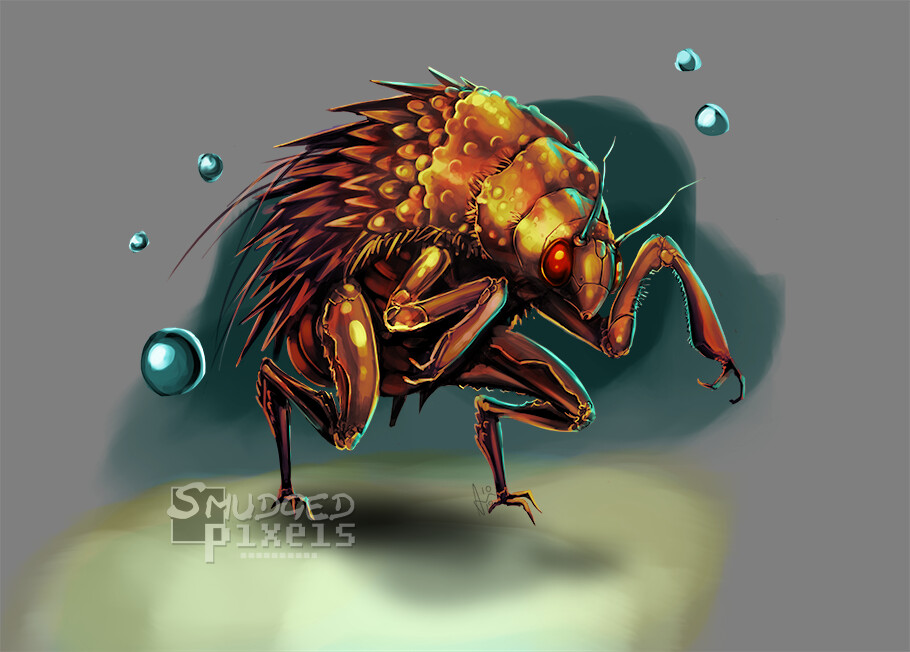 ArtStation - Sea Bug Concept