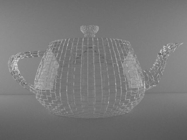 ArtStation - teapot bitmap glass