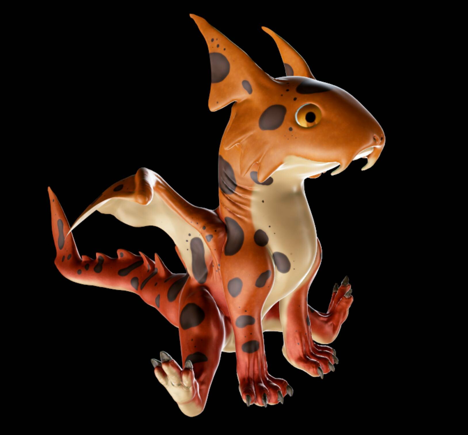 ArtStation - Shark Dragon