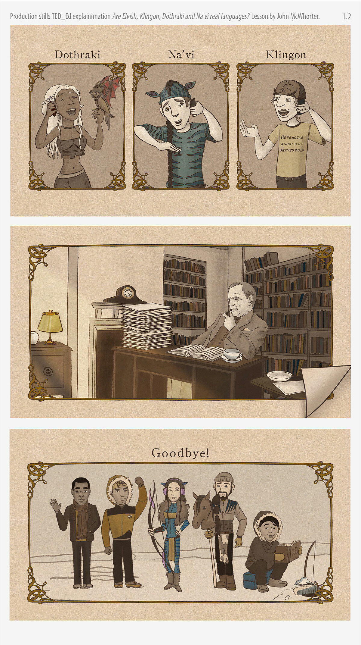 Joyce Stenneke - TED-Ed | Are Elvish, Klingon, Dothraki and Na’vi real ...