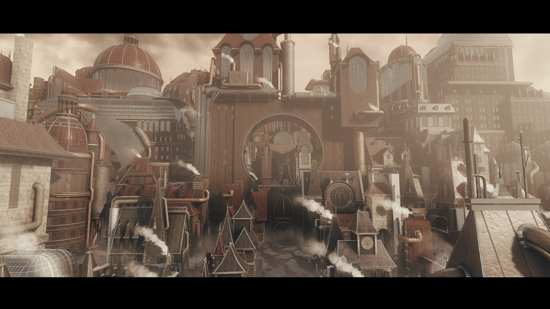 ArtStation - Steampunk Scene, CRYENGINE. Brighter Lighting Setting
