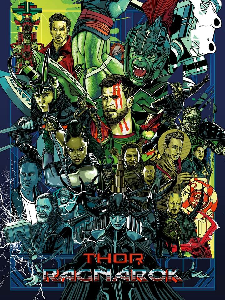 ArtStation - Filmposter Thor: Ragnarok