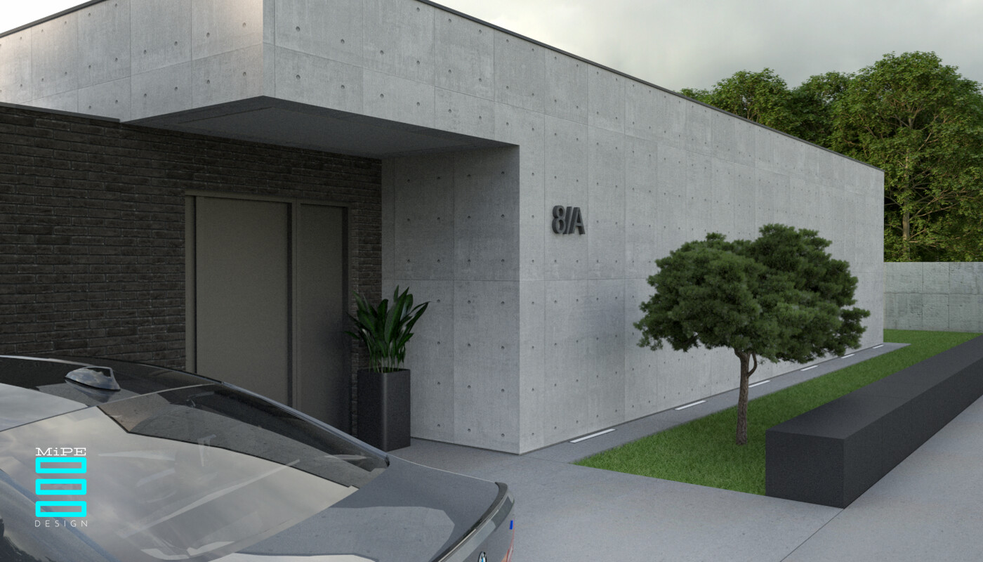 MIPE DESIGN - Architectural visuliazation of modern house