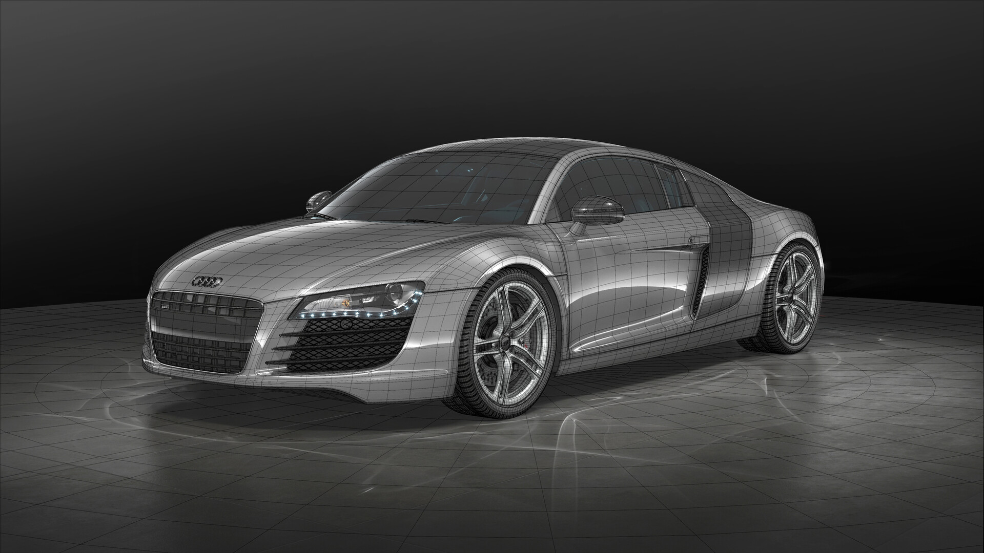 Vishwesh Taskar - Audi R8 CGI Studio