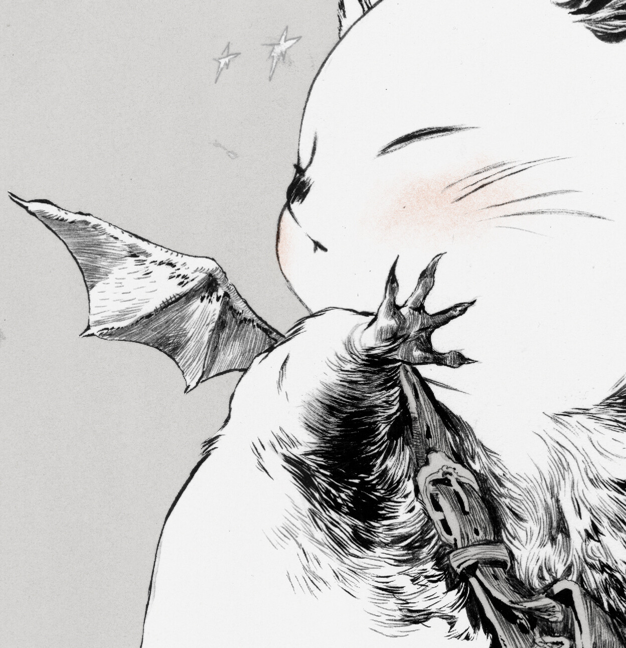 Geirrod Van Dyke - Inktober Moogle