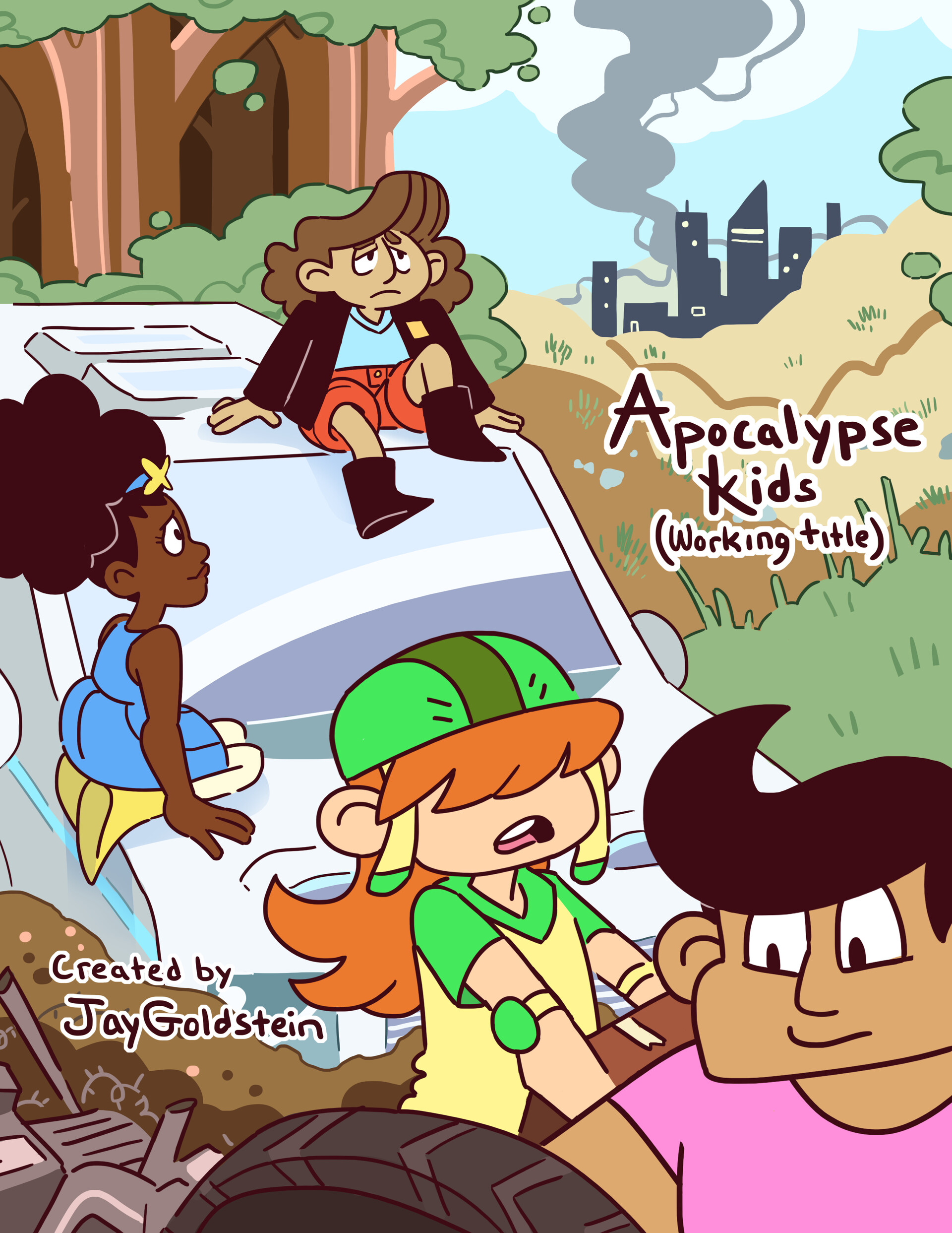 ArtStation - Apocalypse Kids (pitch bible)