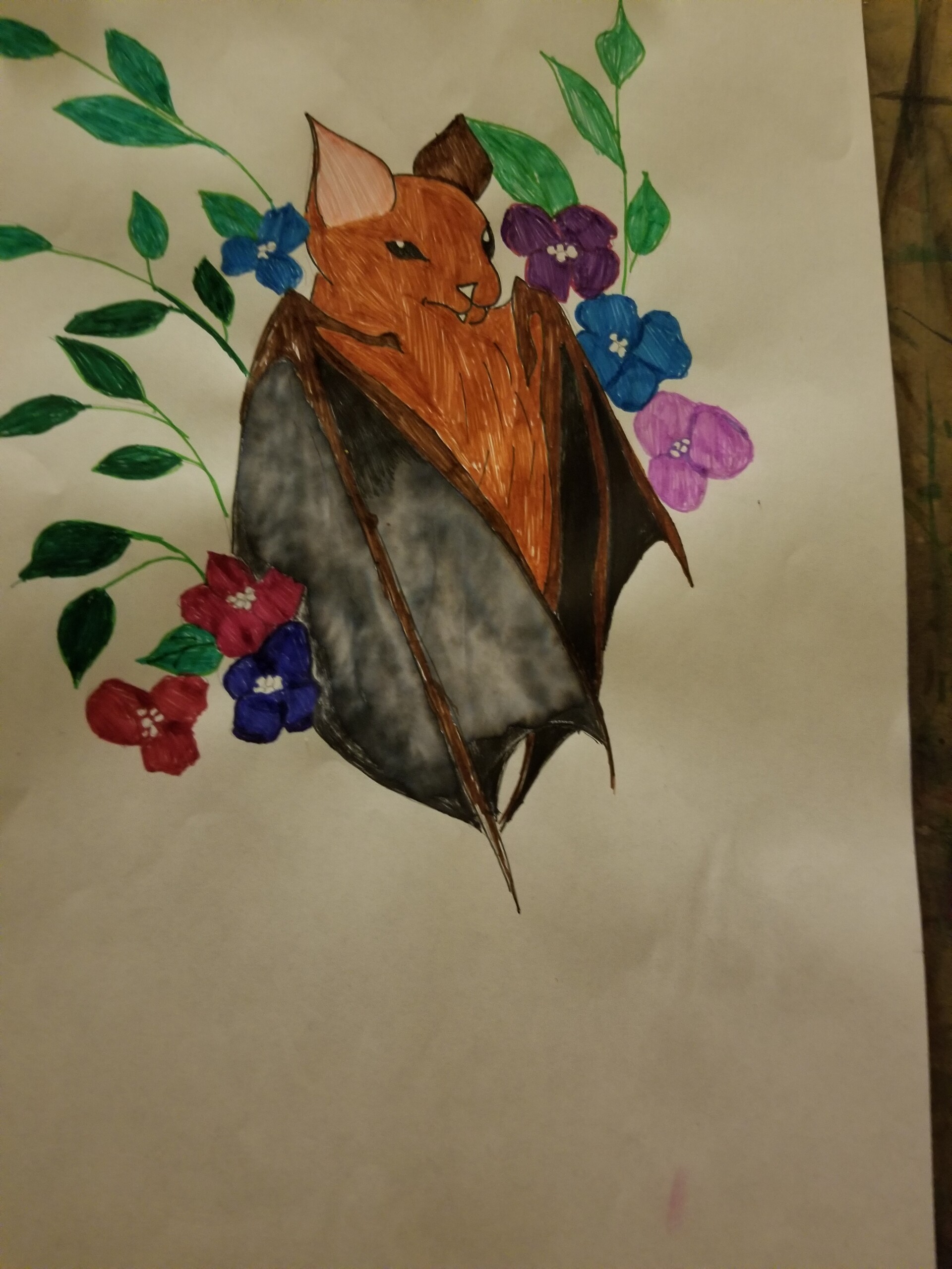 ArtStation - Bat flower