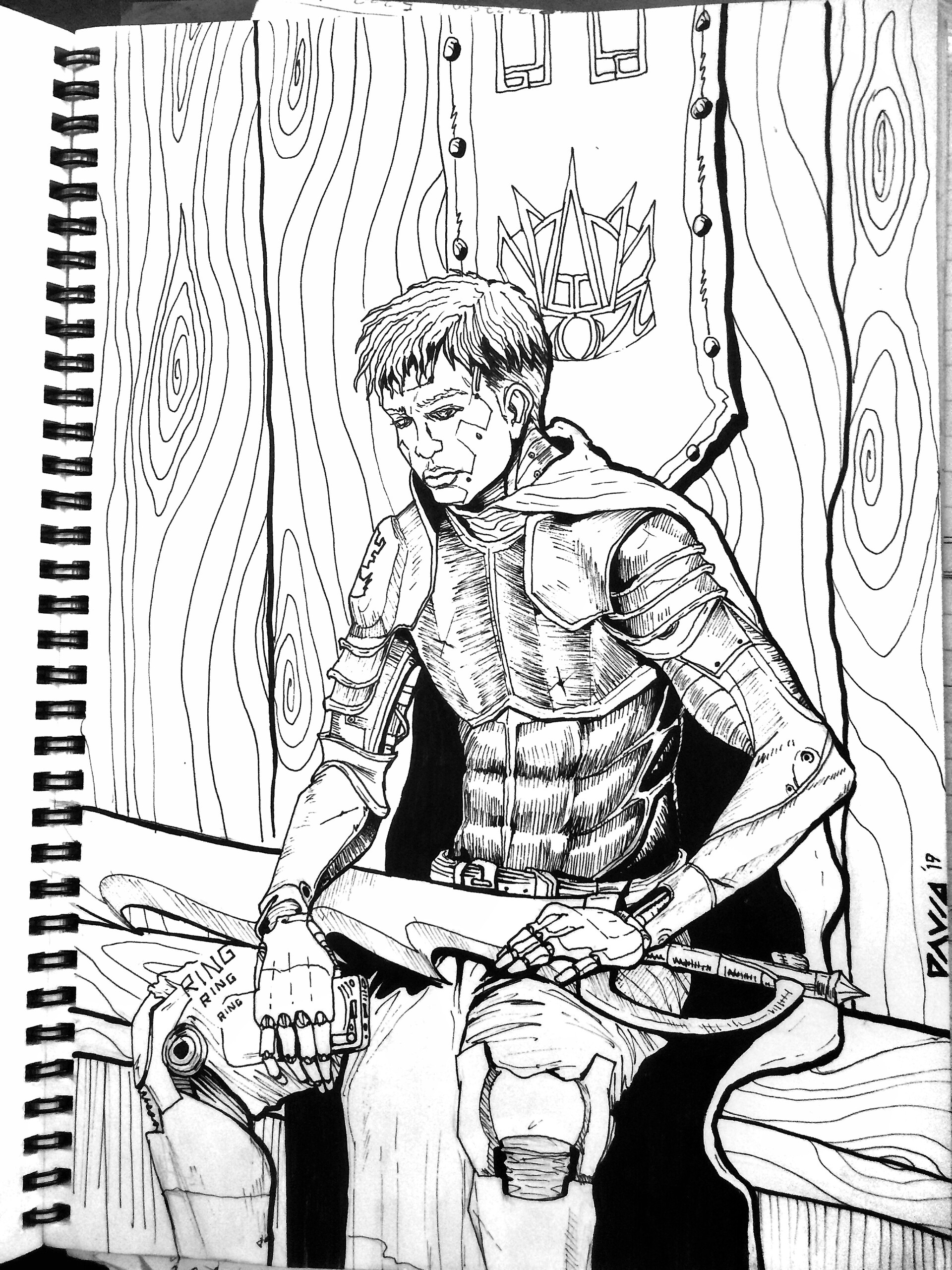 ArtStation - Inktober2019 Day-1: Ring