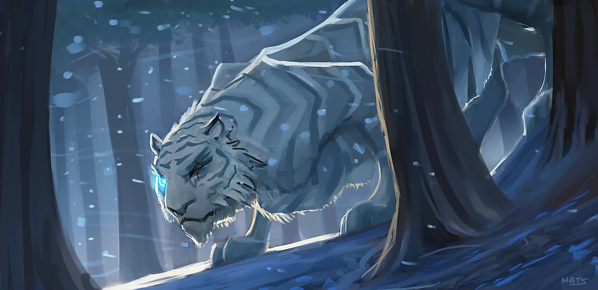 ArtStation - One Eyed-Tiger