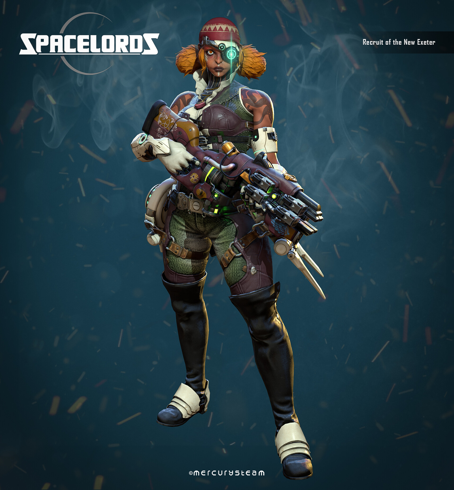 Otto Art / Antonio Sánchez - Recruit of the New Exeter - Ayana kwena ...