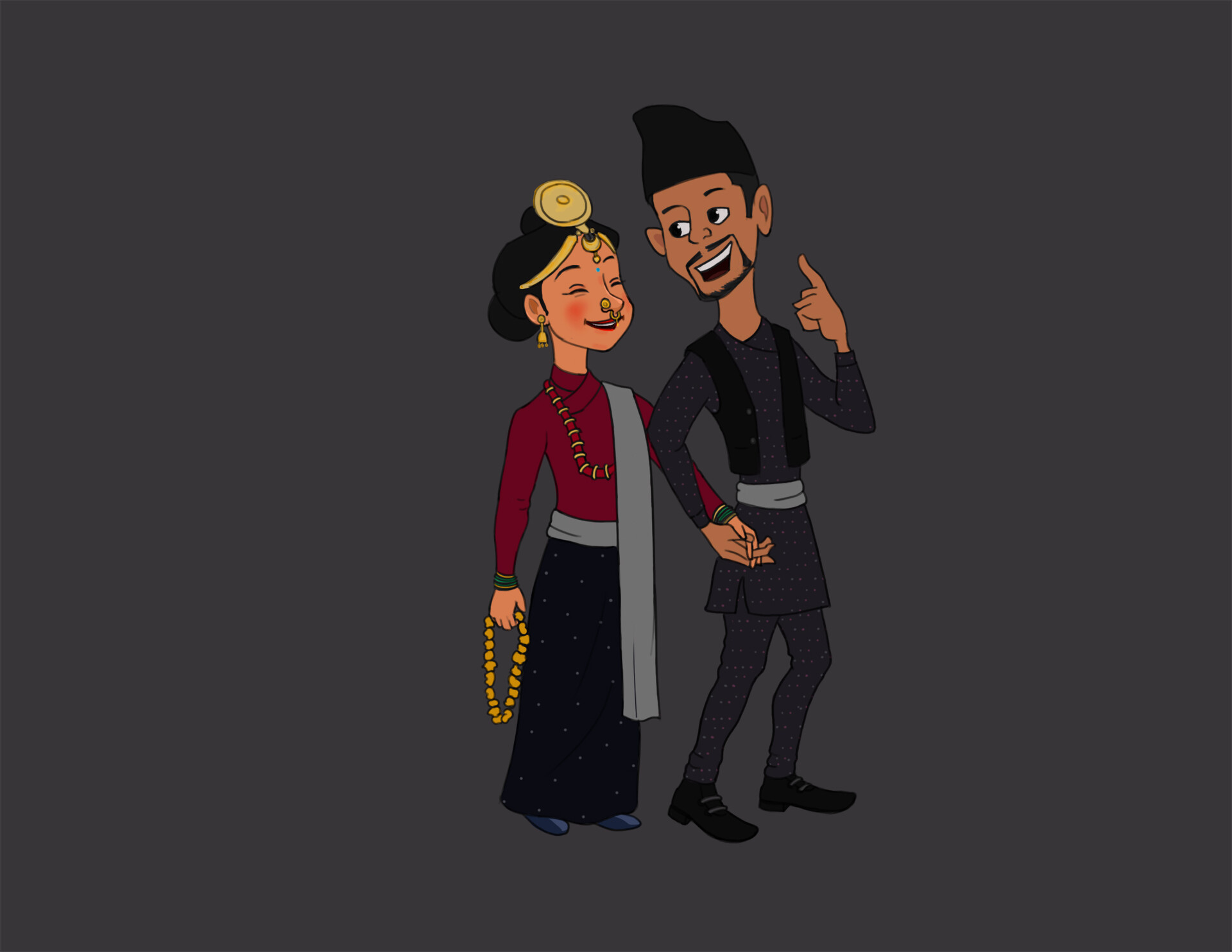 ArtStation Nepali Character Design, A Typical Name