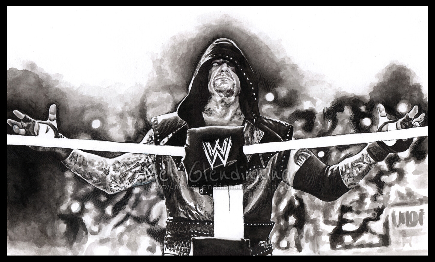 ArtStation - Inktober day 1 - The Undertaker