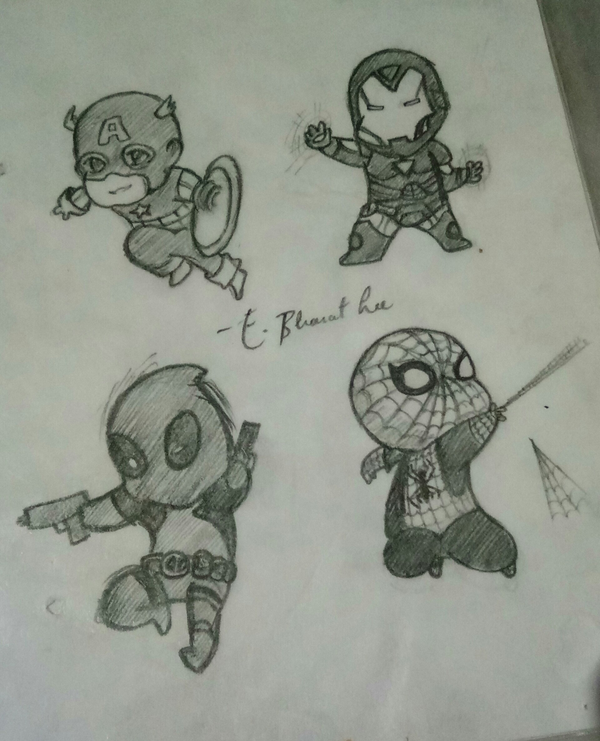 ArtStation - Mini Marvels Hero's