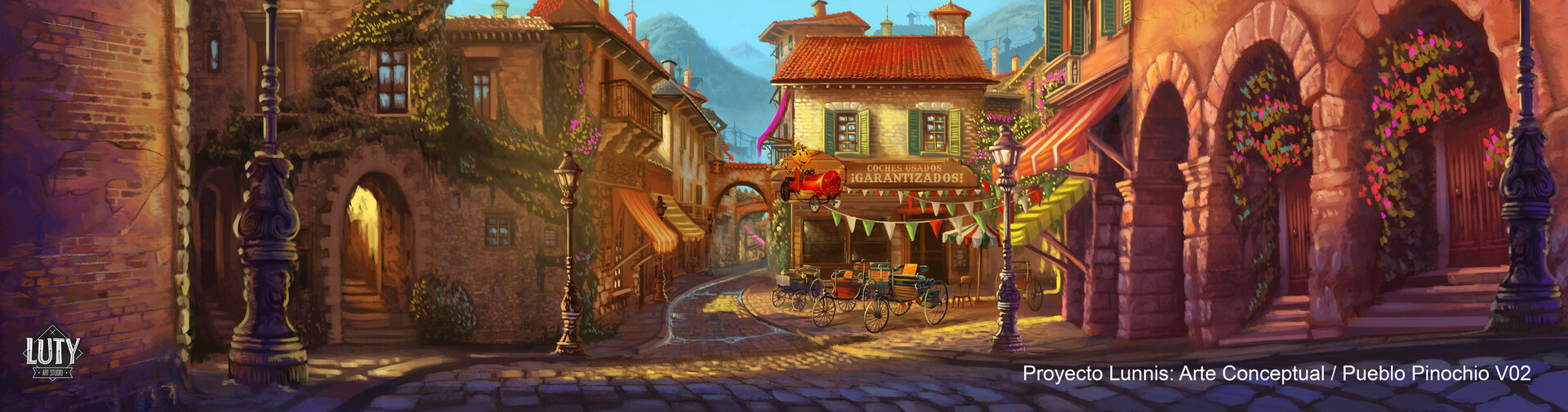ArtStation - Pinocchio´s town