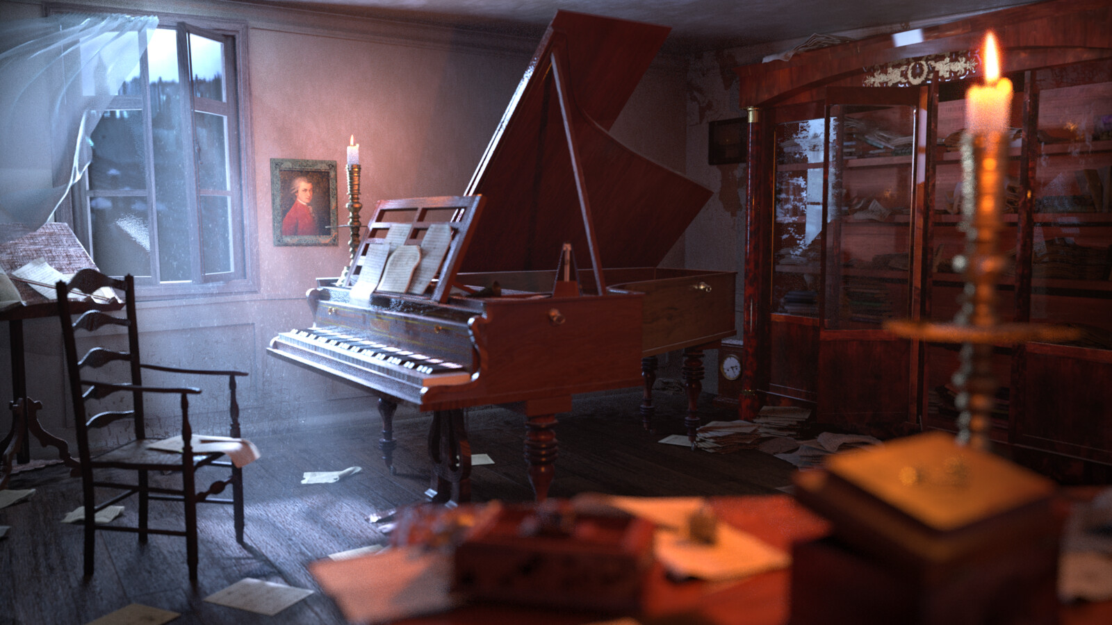 Héloïse de Gentile - Beethoven's music room