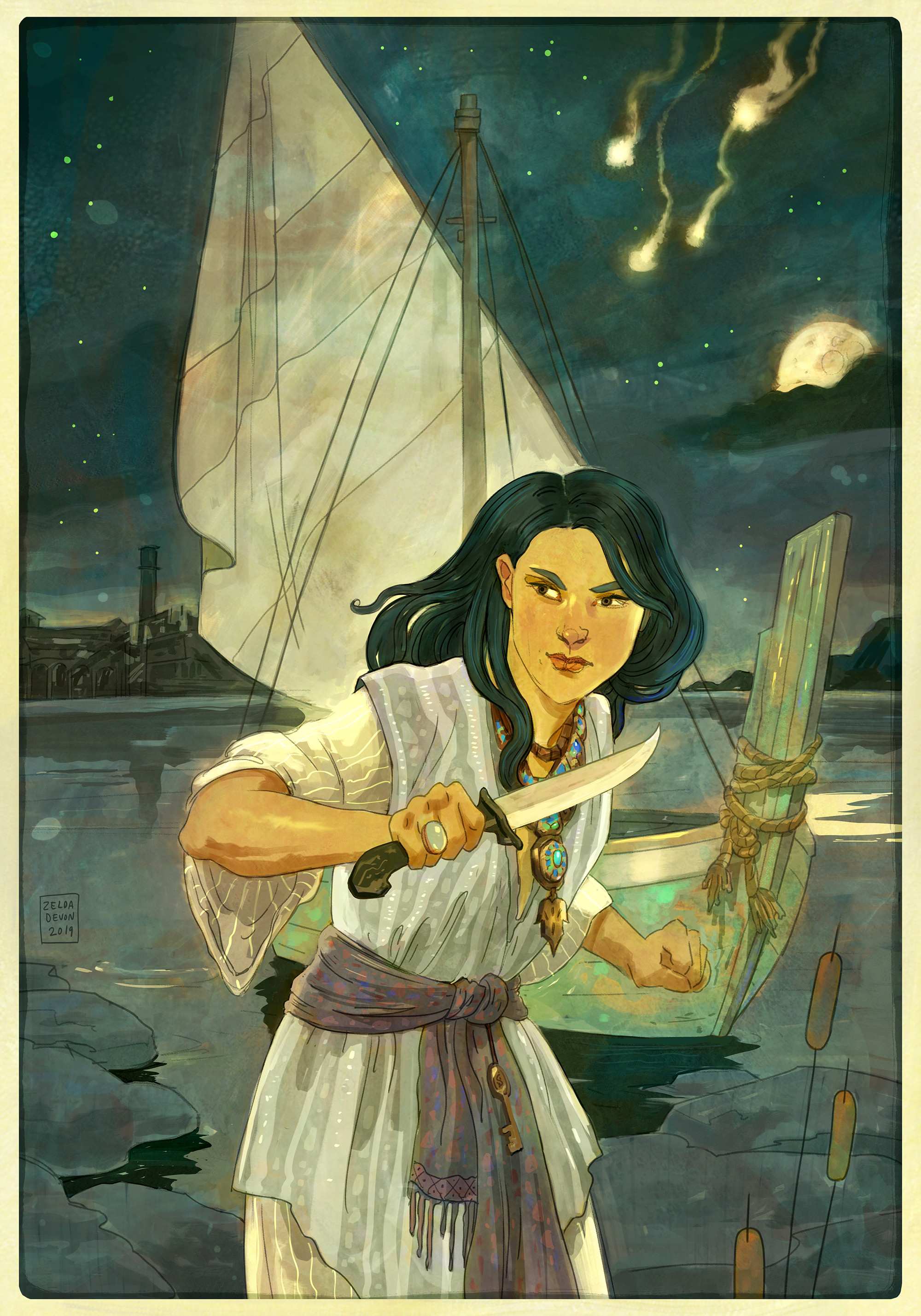 Salima by Zelda Devon : r/ImaginaryAssassins