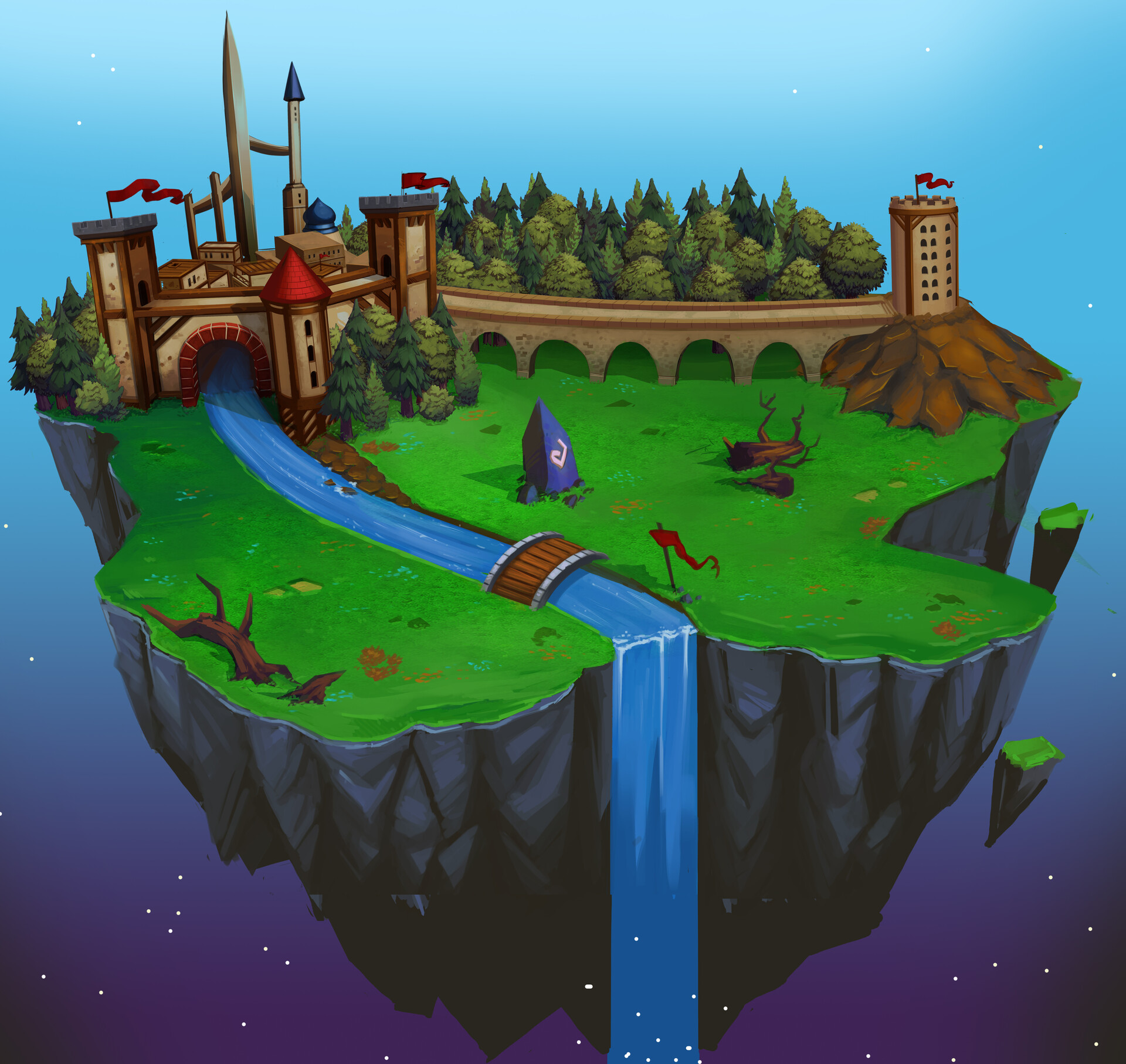 ArtStation - Isometric Lands