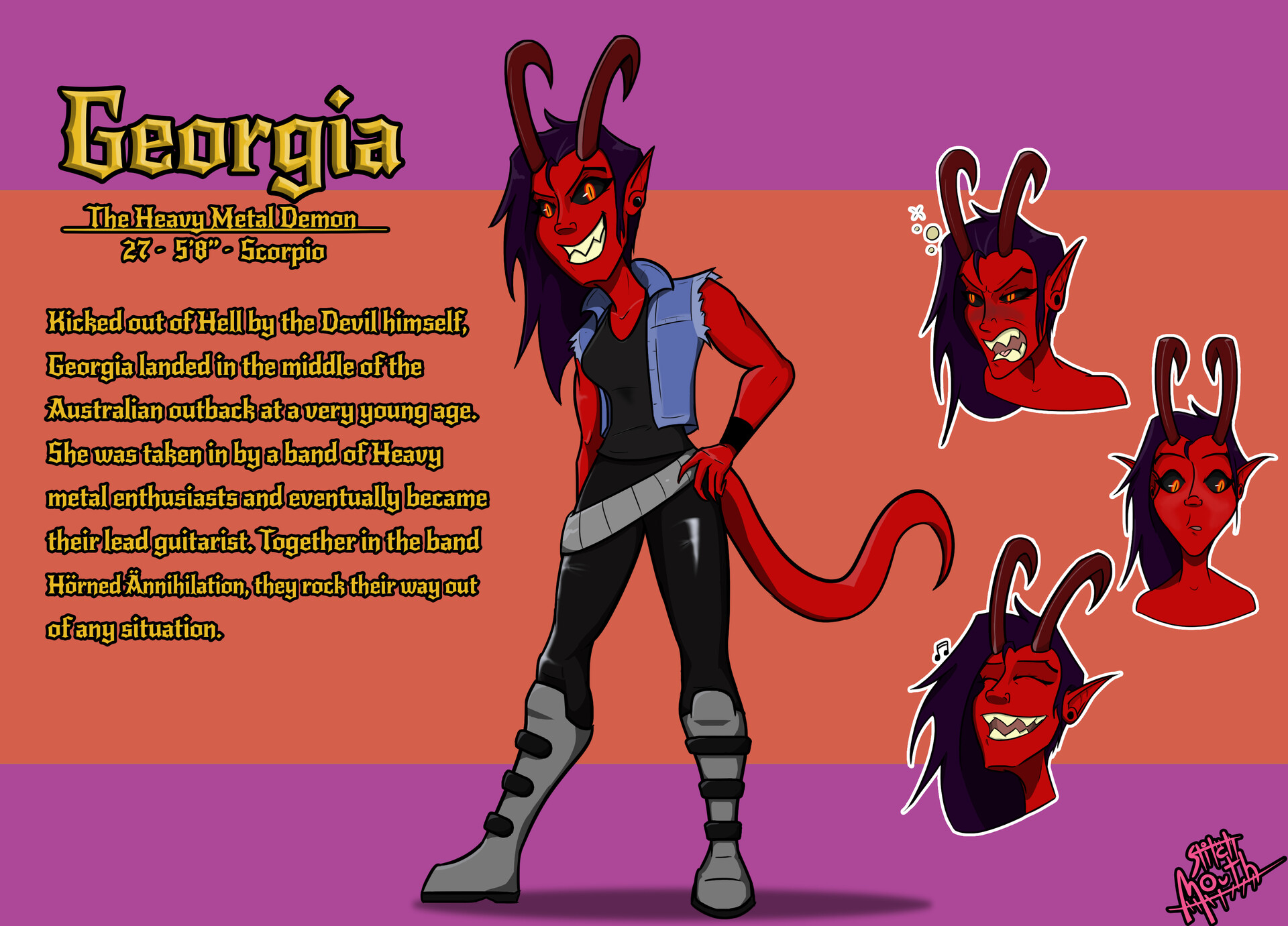 ArtStation - Georgia Ref Sheet