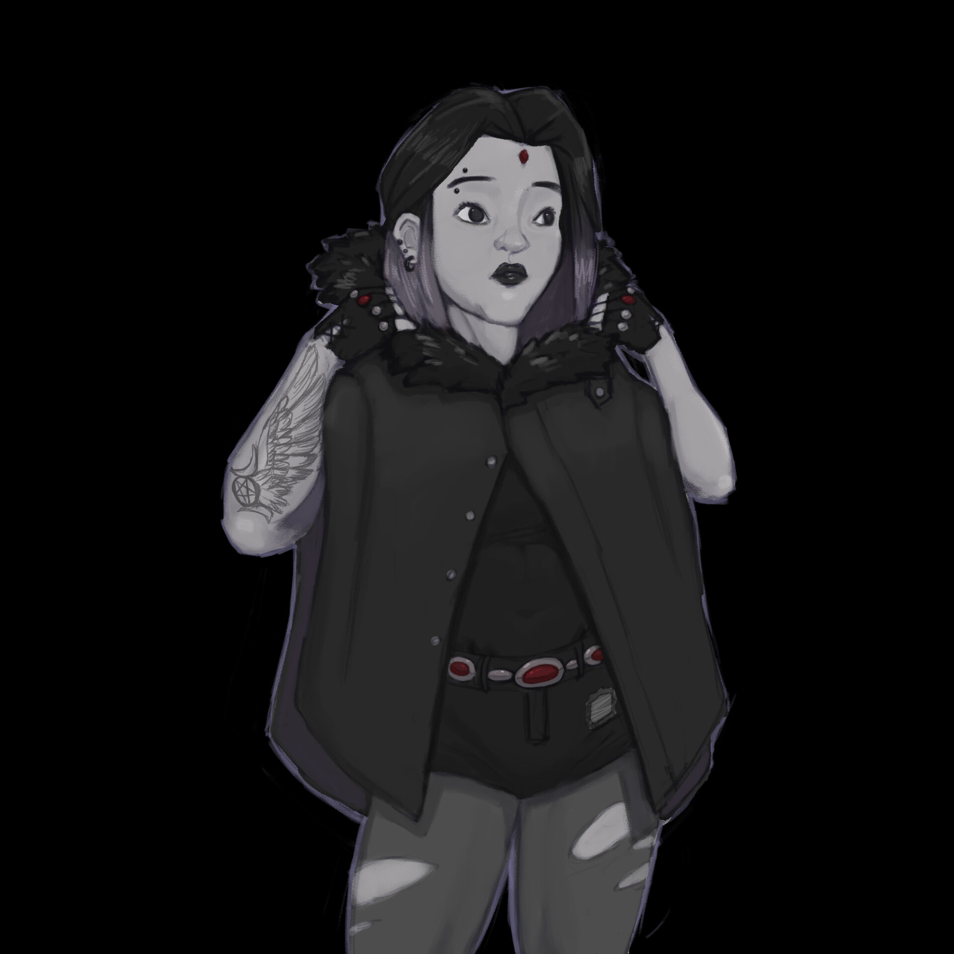 ArtStation - Character Redesign - Raven