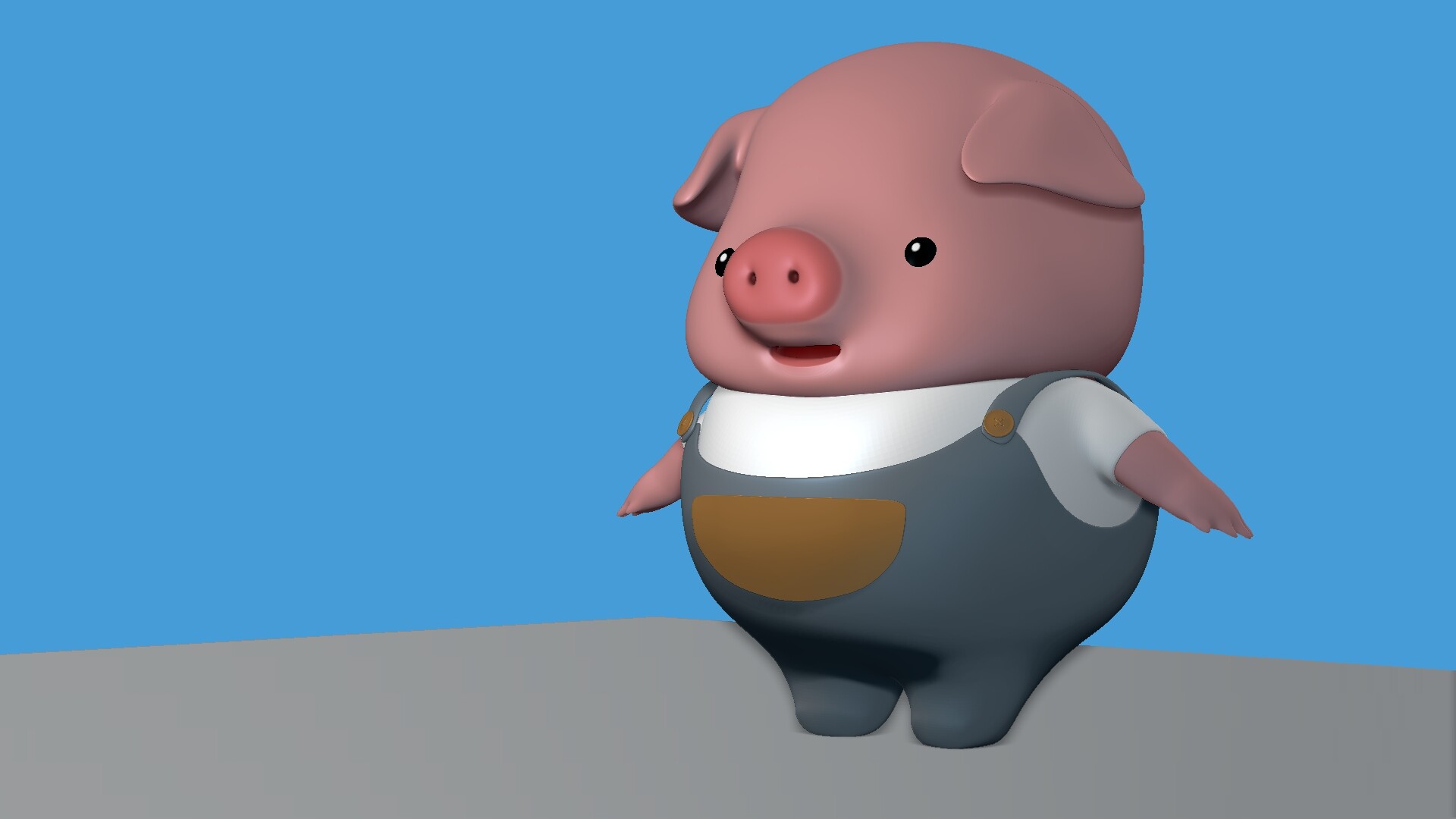 ArtStation - Pig The Dam Keeper Poems - Fan Art