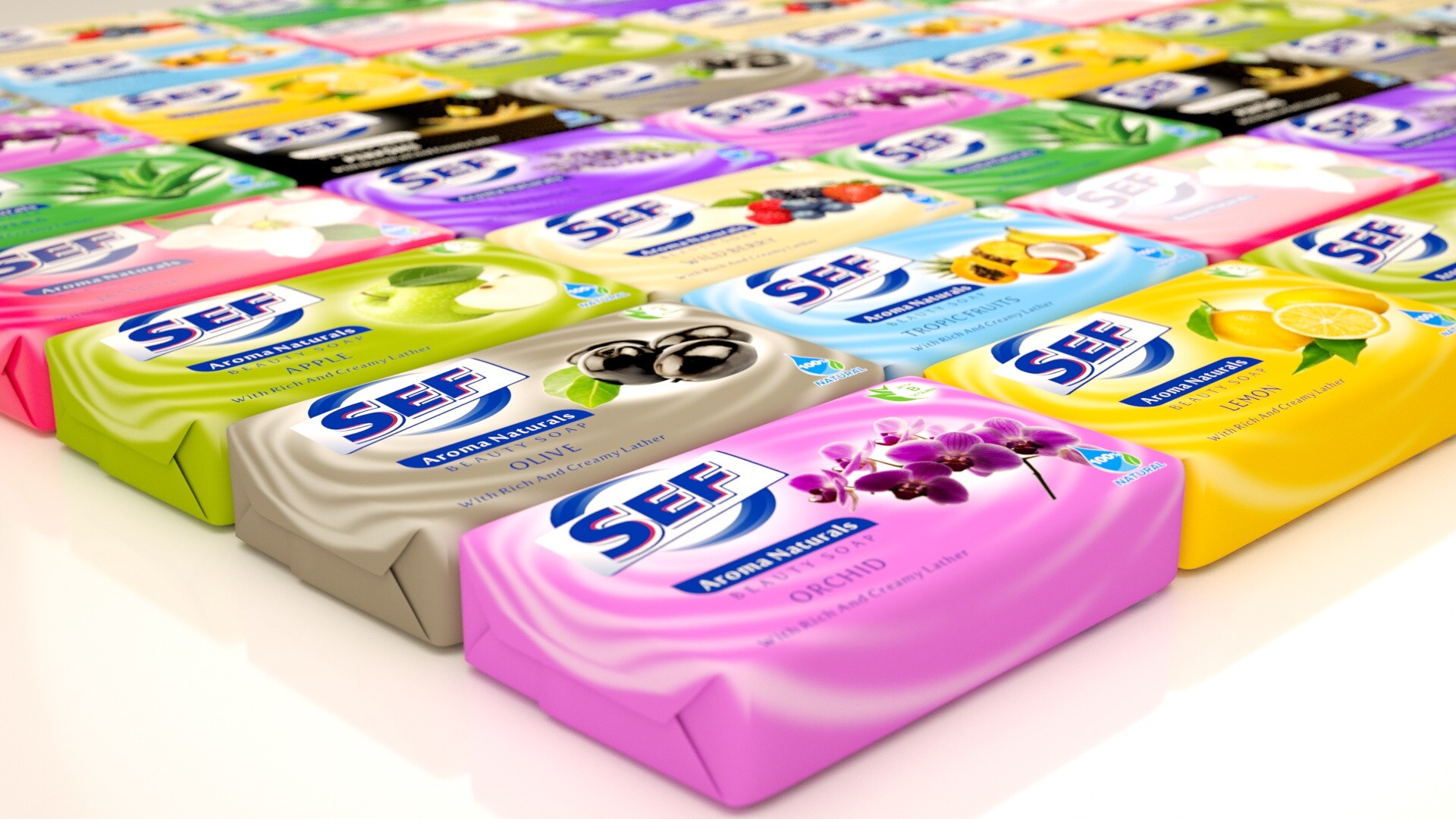 ArtStation - "SEF" soap 3D visualisation