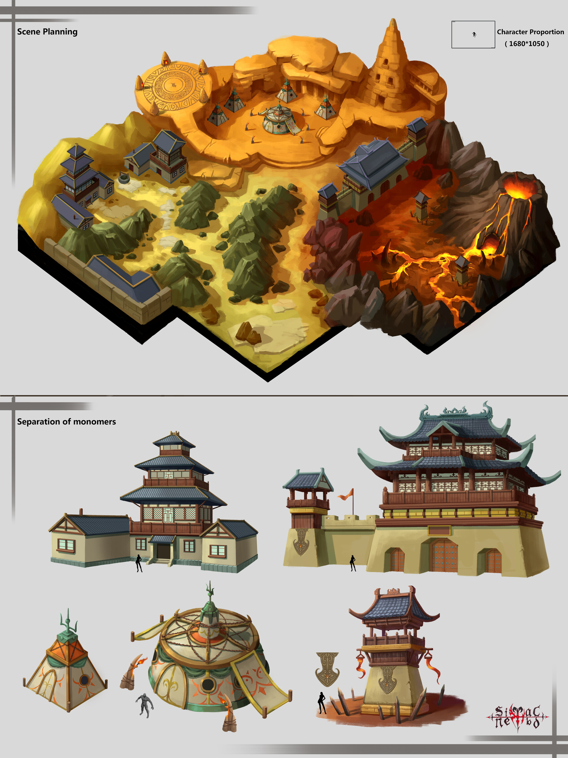 ArtStation - Scene Planning