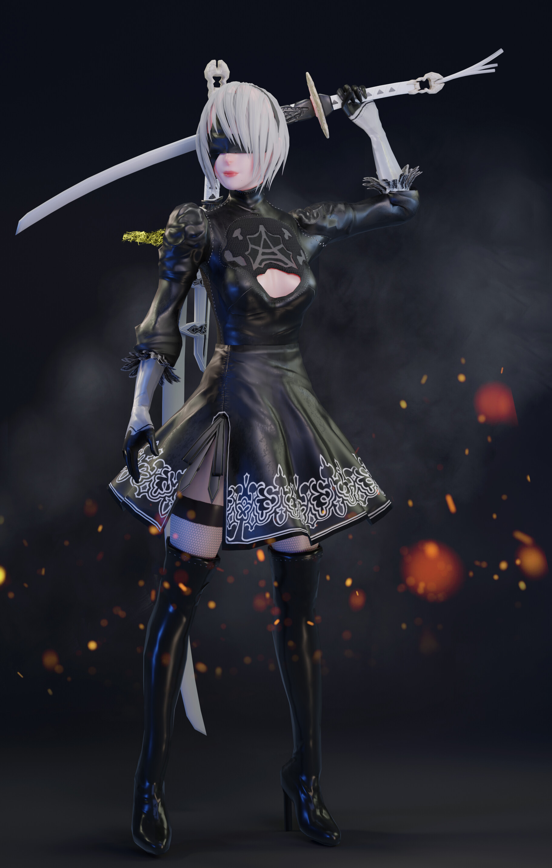 ArtStation - 2B (Fan Art)