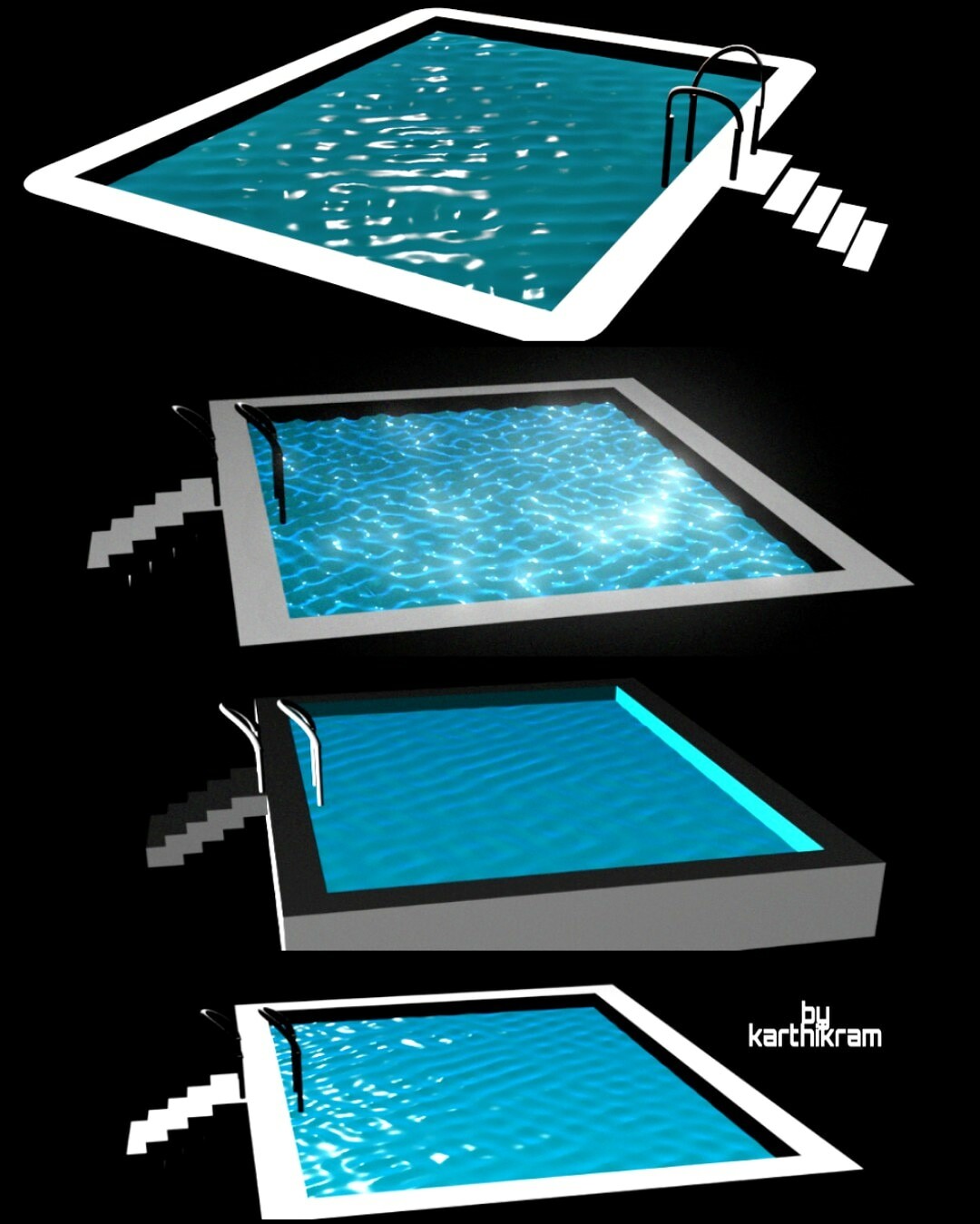 ArtStation - Swimming pool