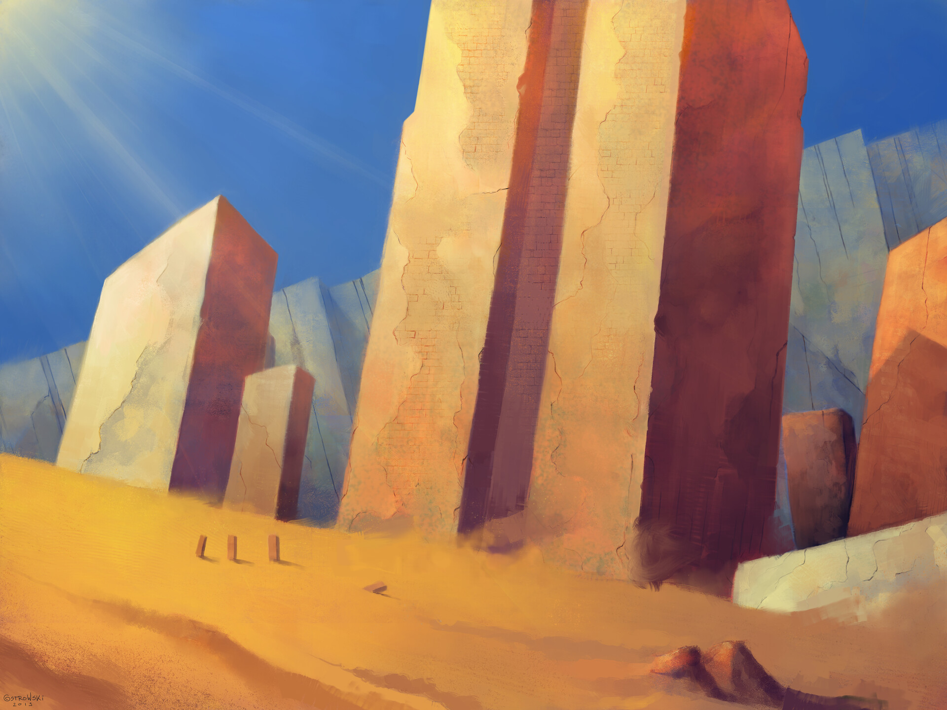 ArtStation - Desolate sandness