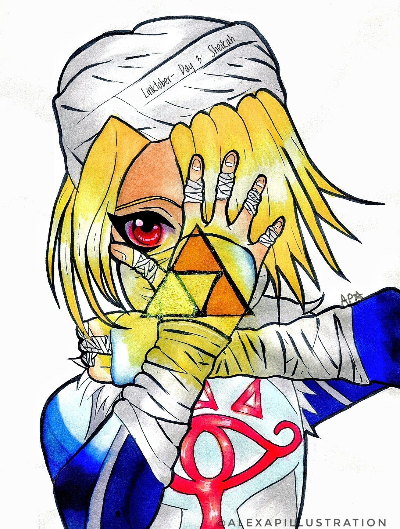 ArtStation - Linktober- Day 3: Sheikah