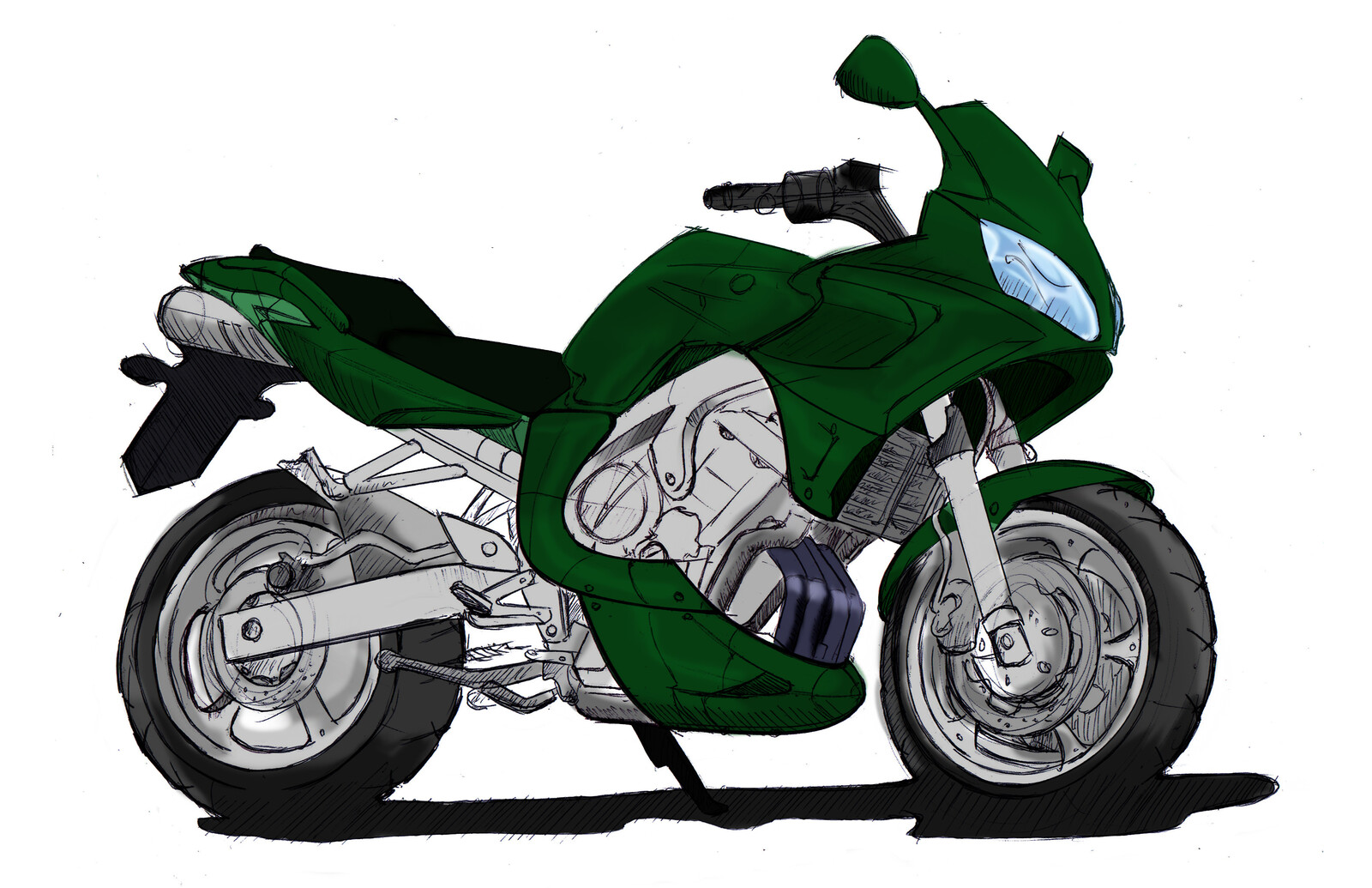 Mo Morris - Motorcycle