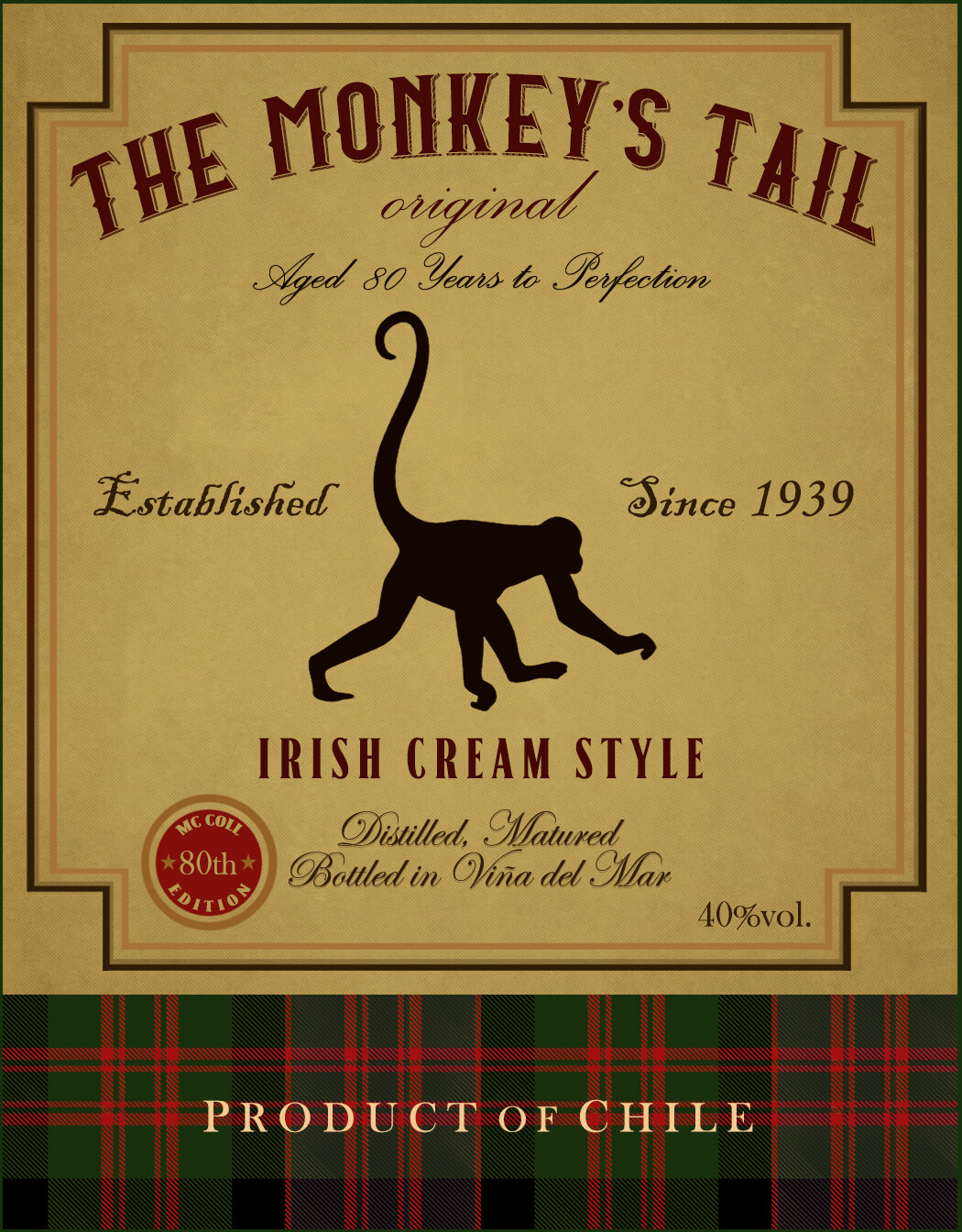 ArtStation - "The Monkey's Tail" Label