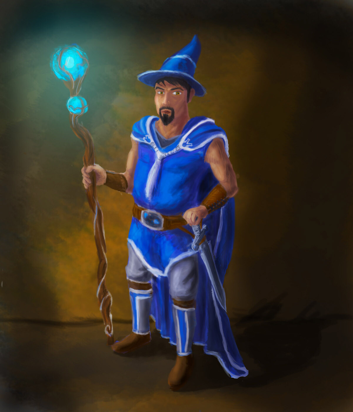 ArtStation - Blue Wizard