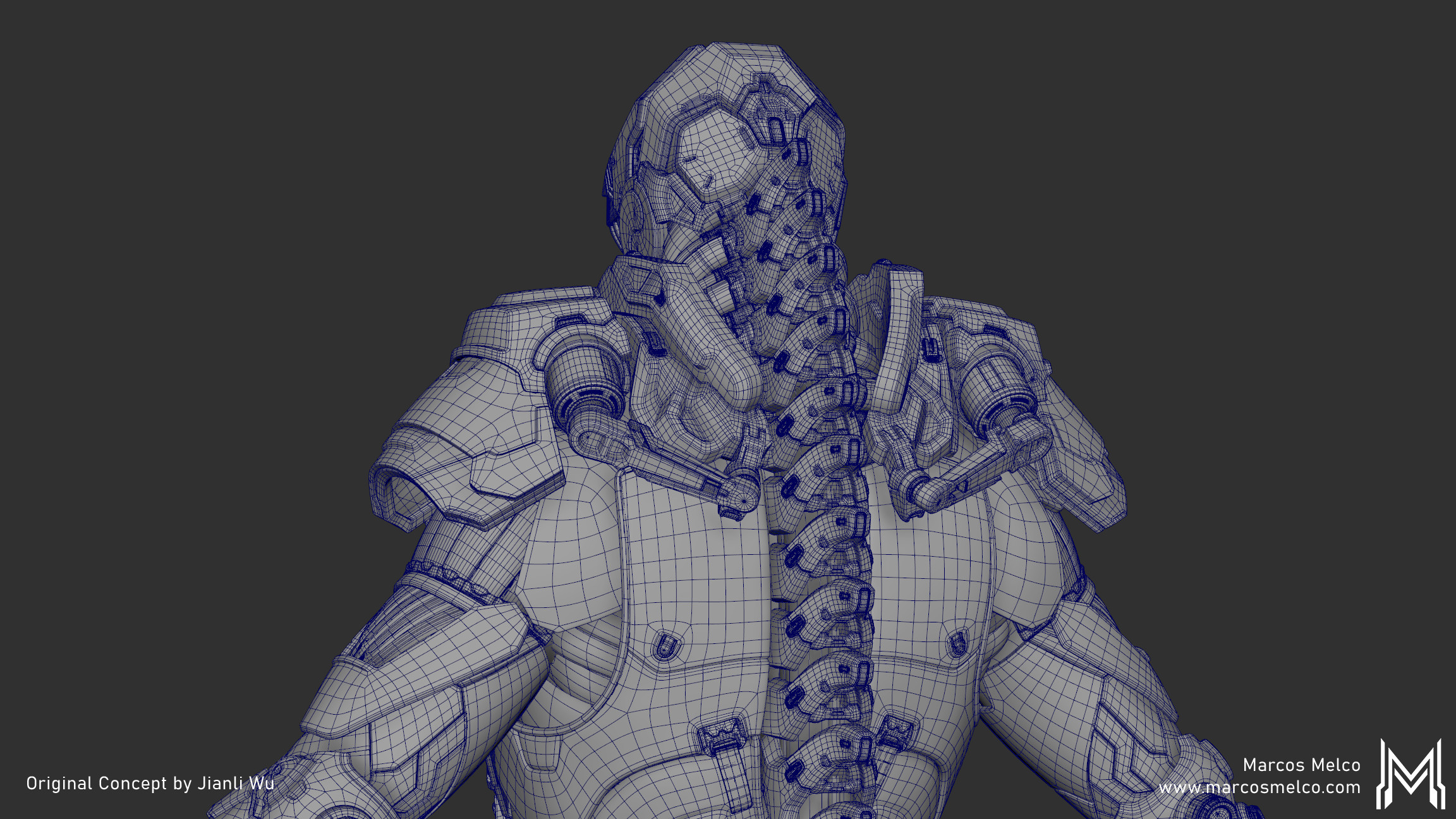 Marcos Melco - Cyborg Monk