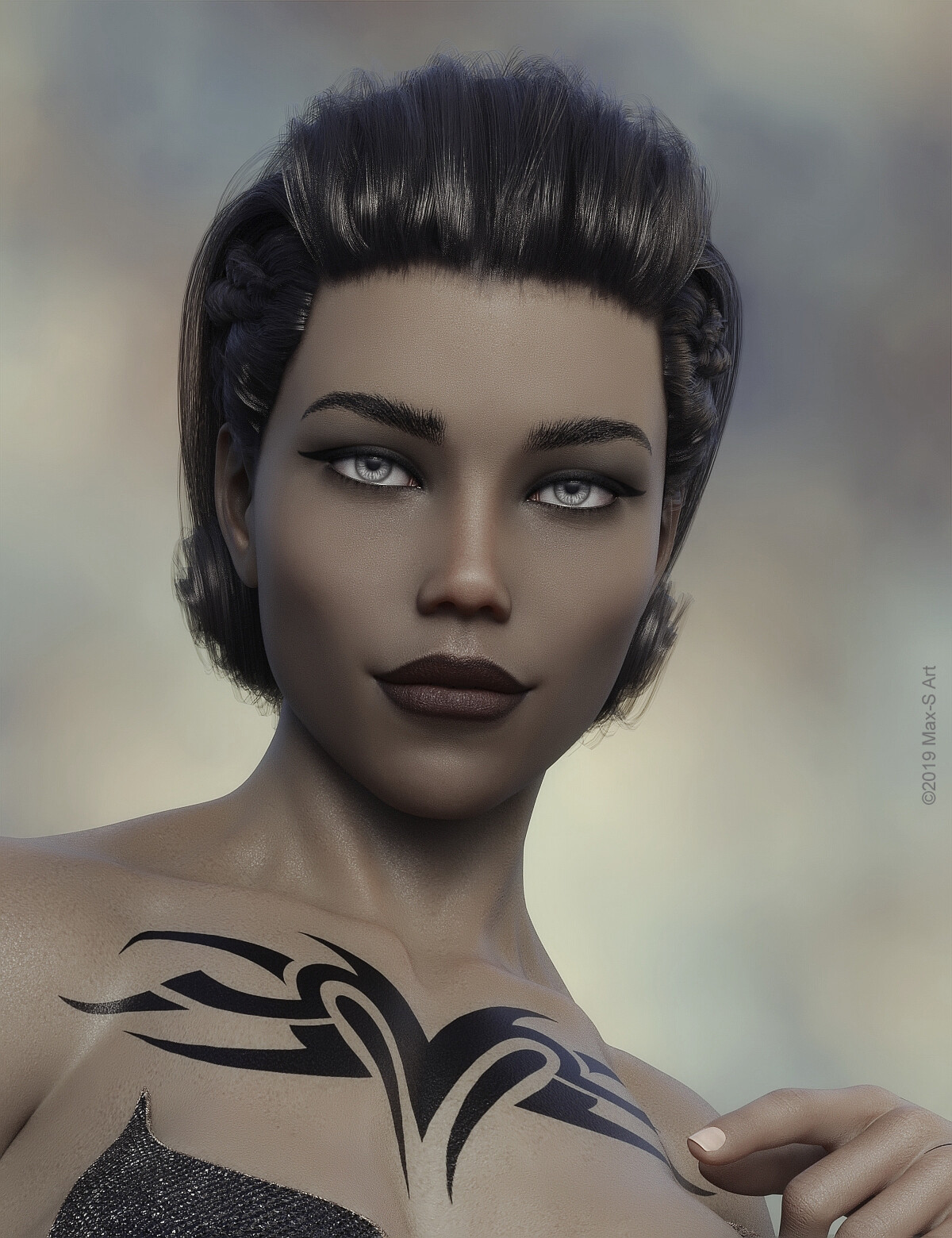 ArtStation - TONED EDNA FOR GENESIS 8 FEMALES